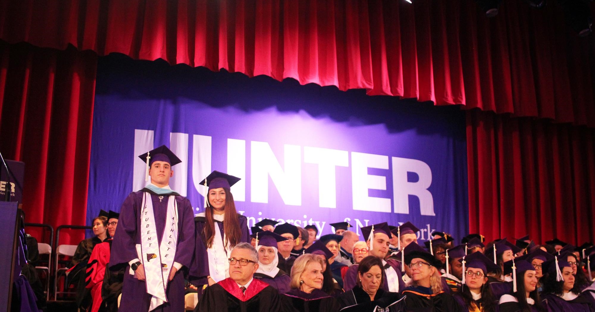 12 Student-Athletes Celebrate Hunter Winter Commencement - Hunter ...