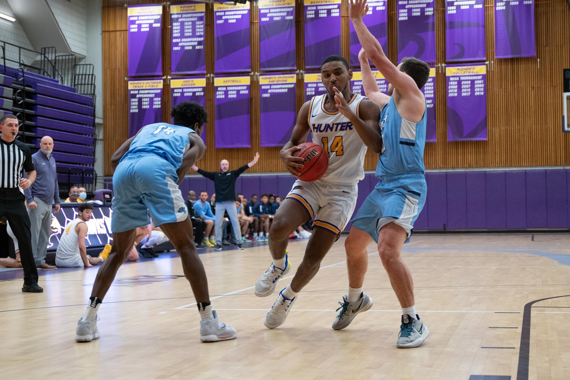 Men's Basketball Drops Decision to the Violets - Hunter College Athletics