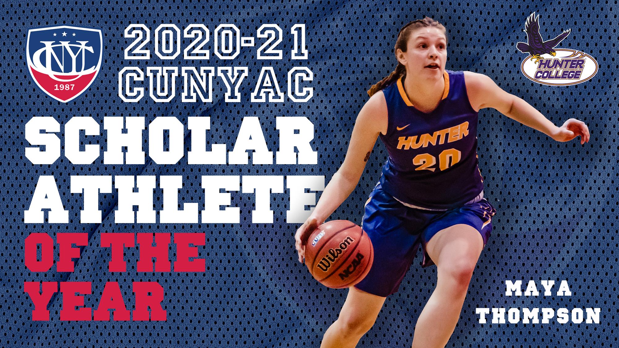 Maya Thompson named a CUNYAC Scholar Athlete of the year - Hunter ...