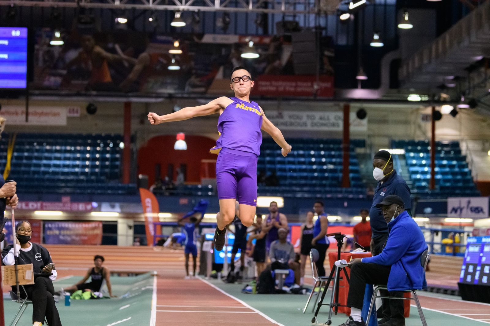 Matthew Lau - 2021-22 - Men's Indoor Track - Hunter College Athletics