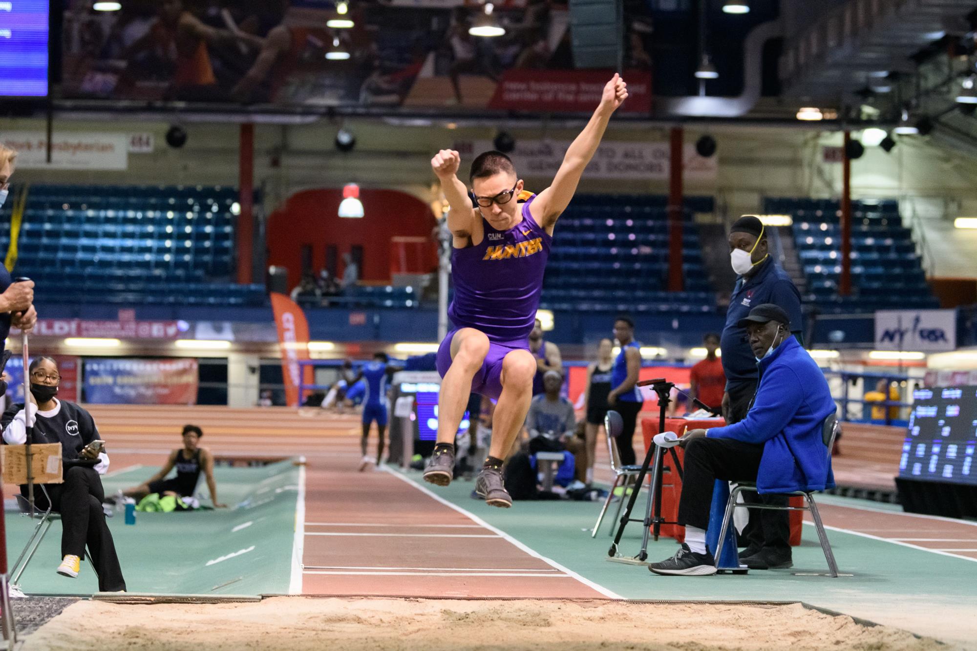 Matthew Lau - 2021-22 - Men's Indoor Track - Hunter College Athletics