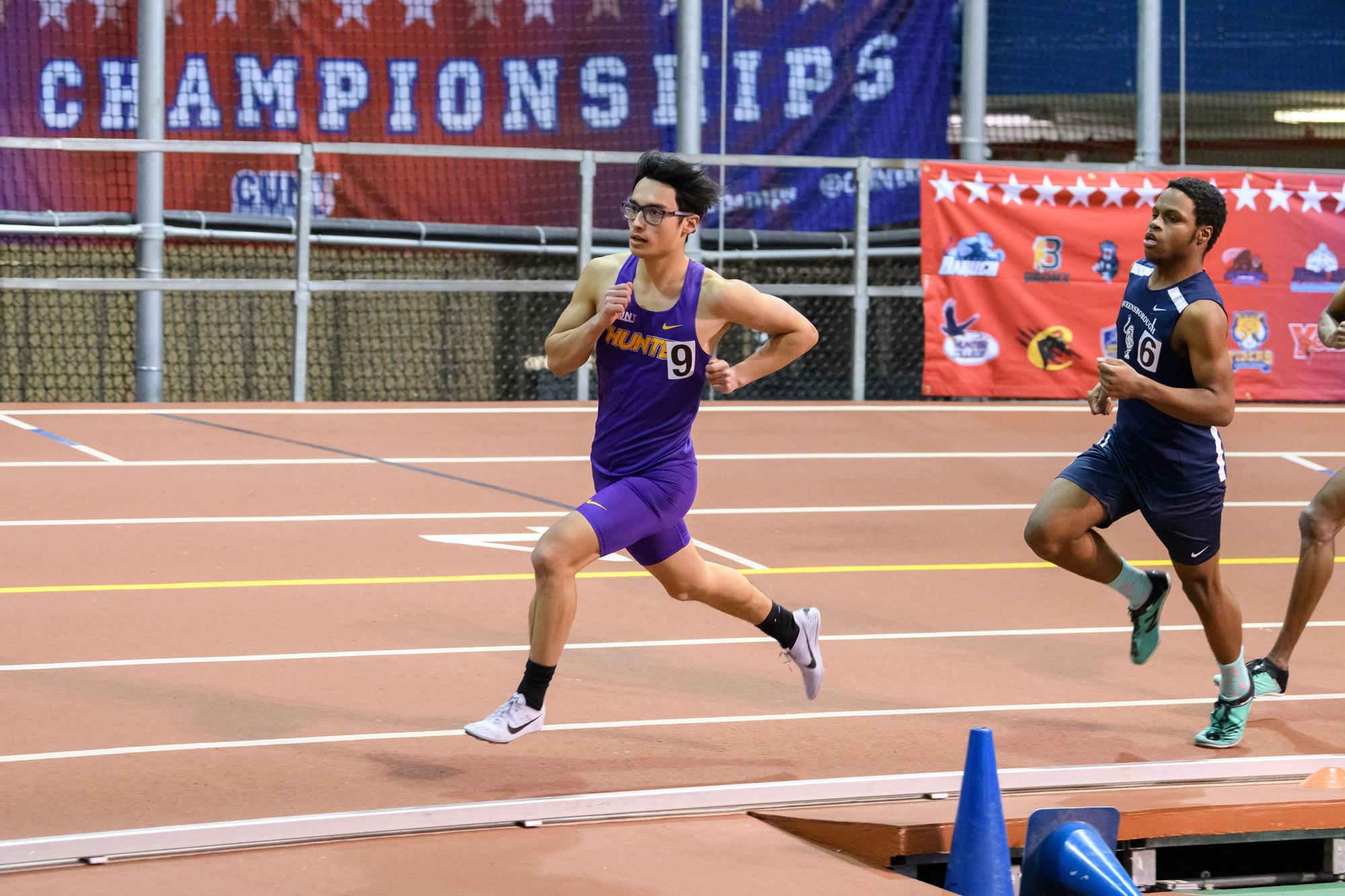 Robert Novo - 2022-23 - Men's Indoor Track - Hunter College Athletics