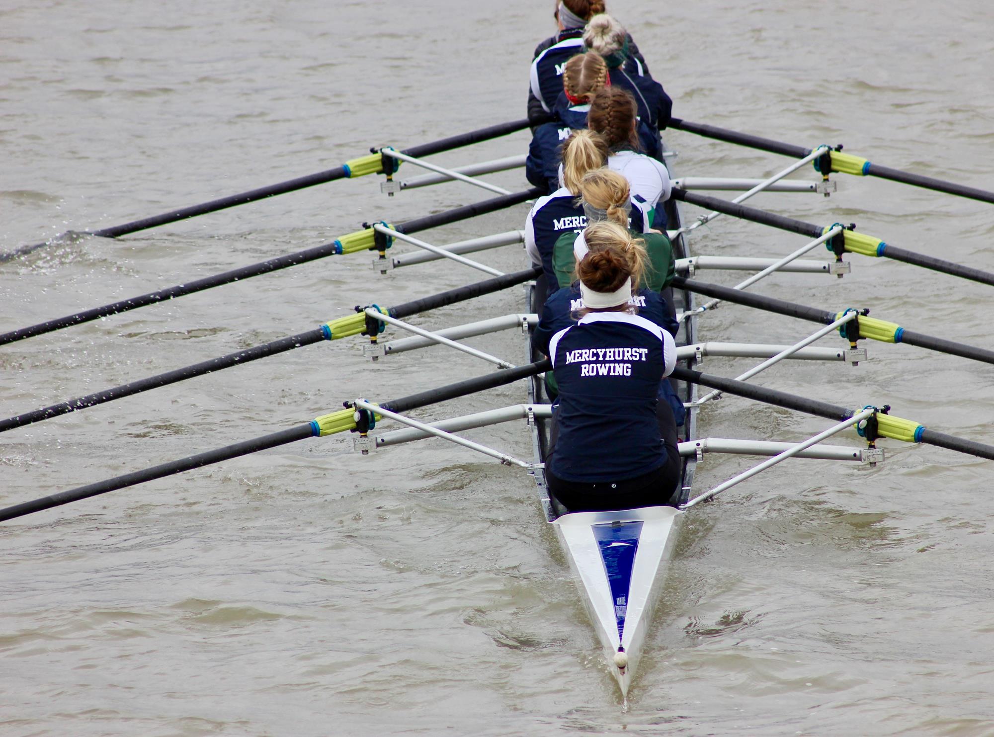 Rowing Takes Home Hardware At Dad Vails - Mercyhurst University Athletics