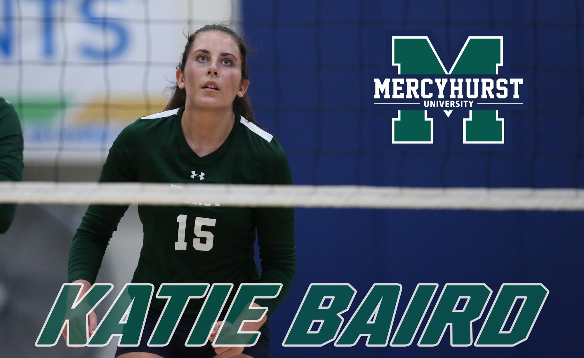 Baird Named To All-PSAC Volleyball Third Team - Mercyhurst University ...