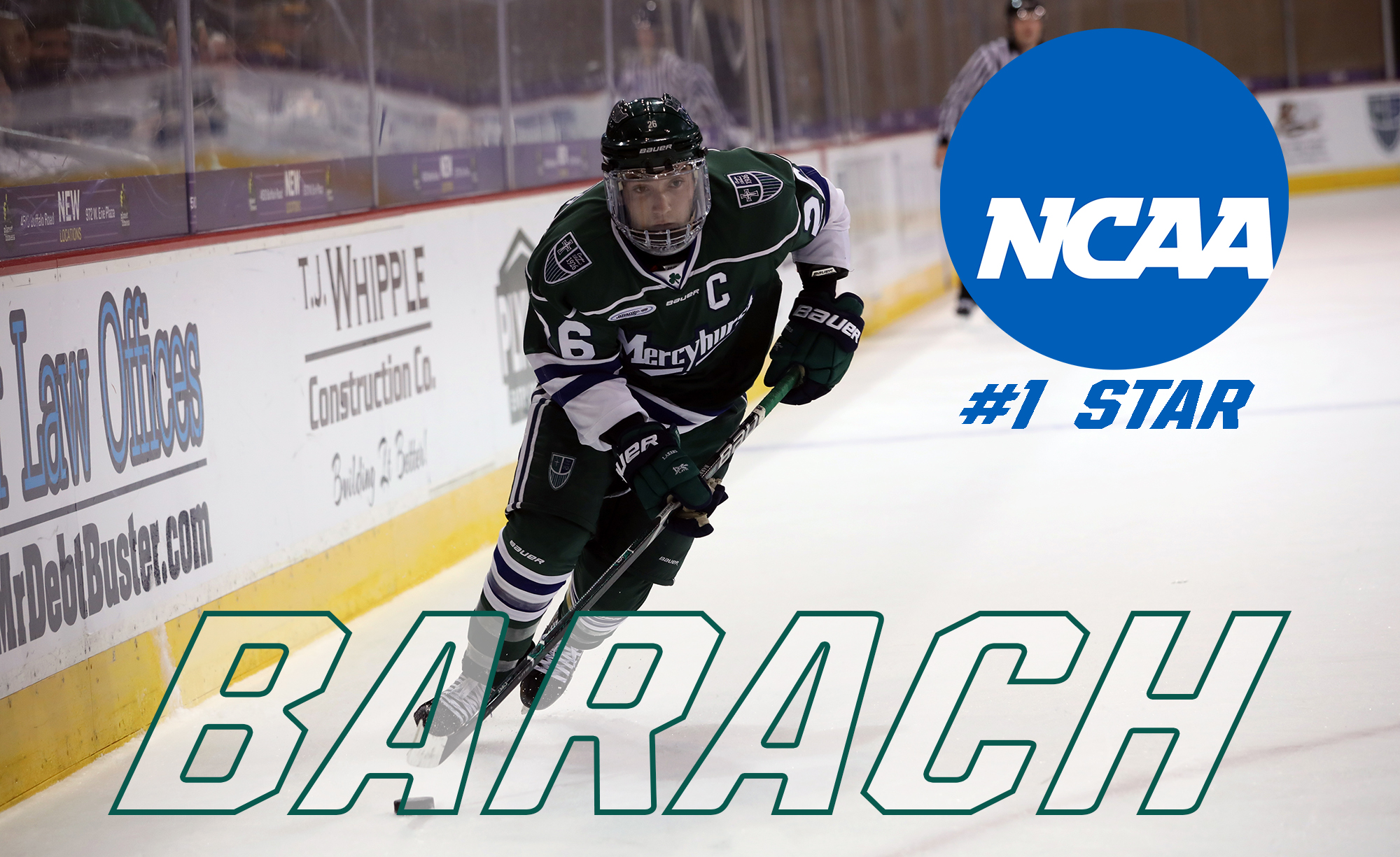 Barach Named NCAA #1 Star Of The Week - Mercyhurst University Athletics