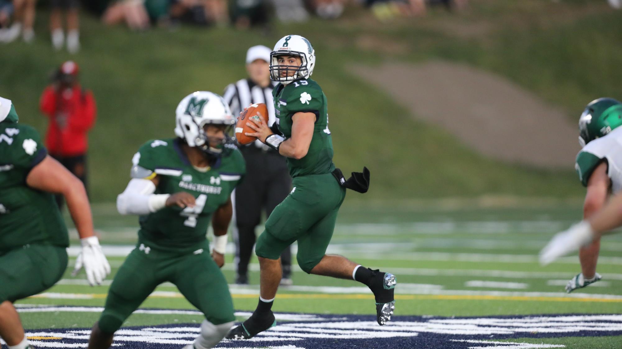 Football Uses Big Second Half to Top Gannon - Mercyhurst University ...