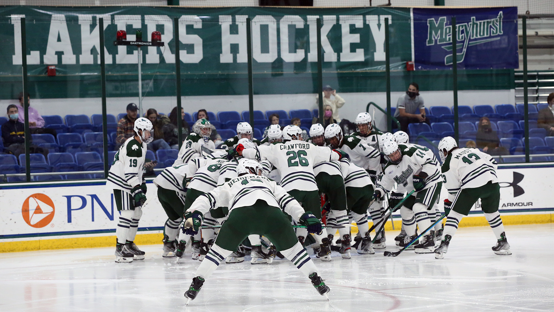 Men's Hockey Lights The Lamp Five Times as they Defeat Holy Cross ...