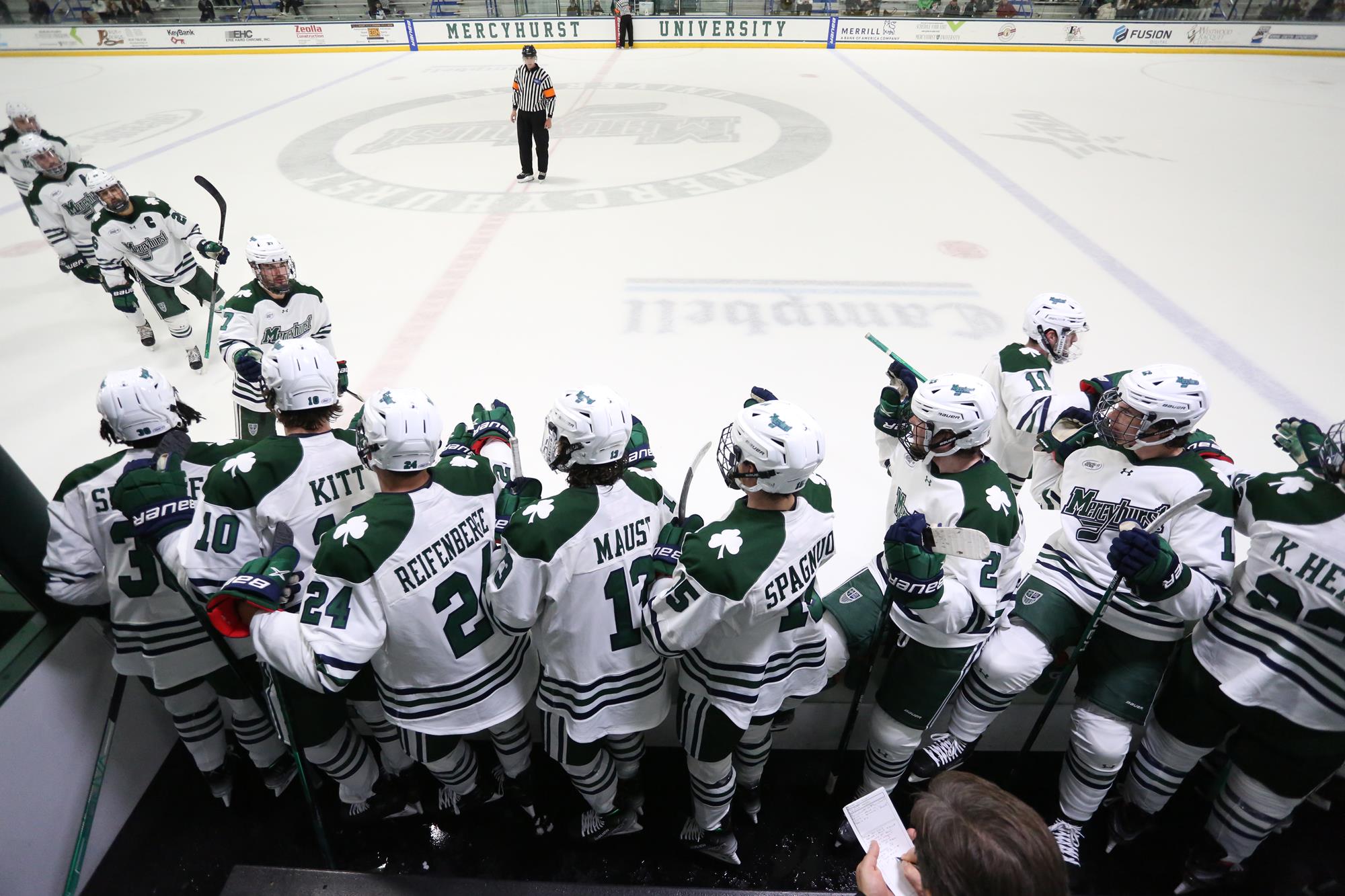 Men's Hockey Comes Home to Face Sacred Heart - Mercyhurst University ...