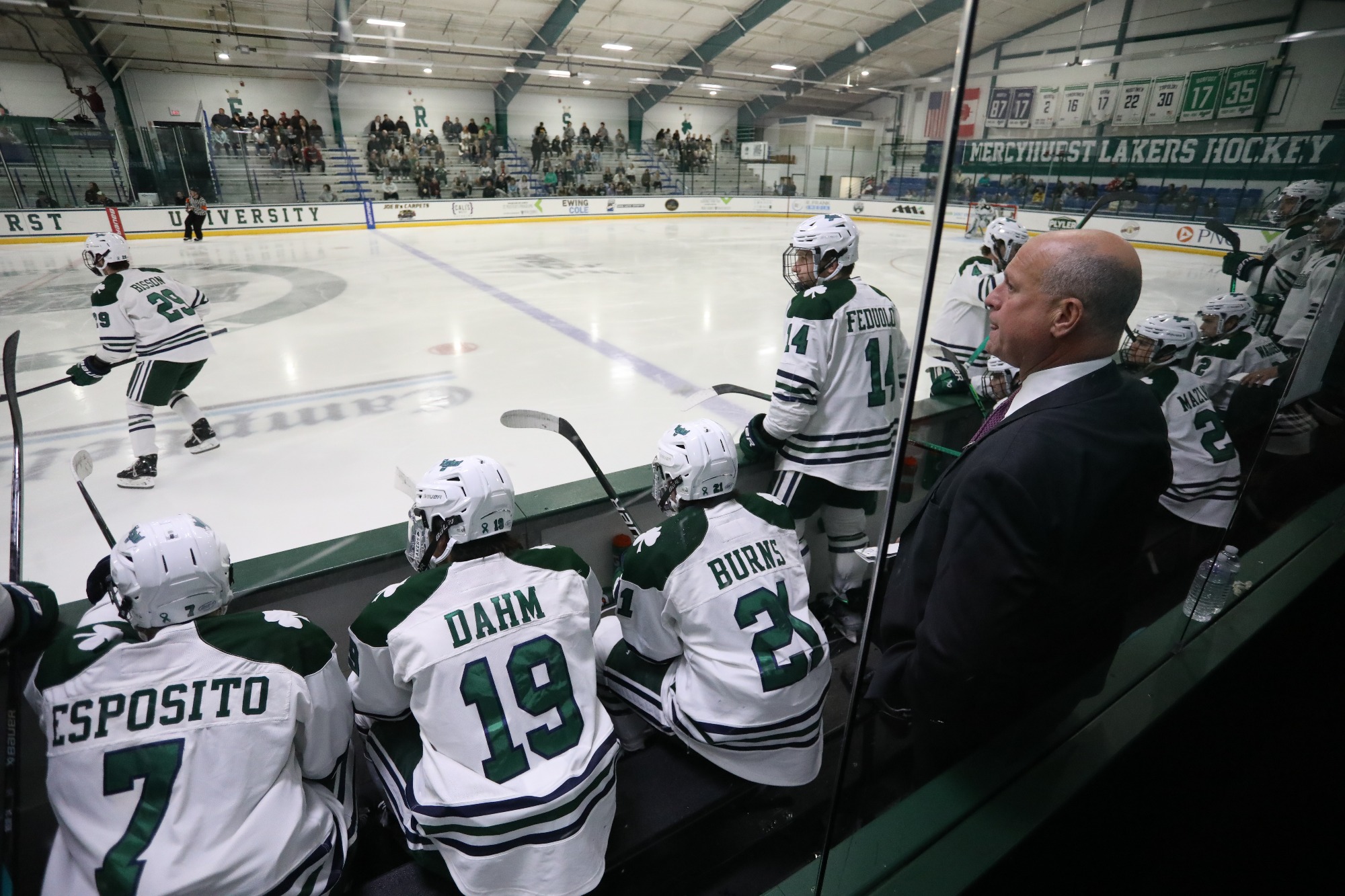 Men's Hockey Comeback Efforts Fall Short in Series Opener - Mercyhurst ...