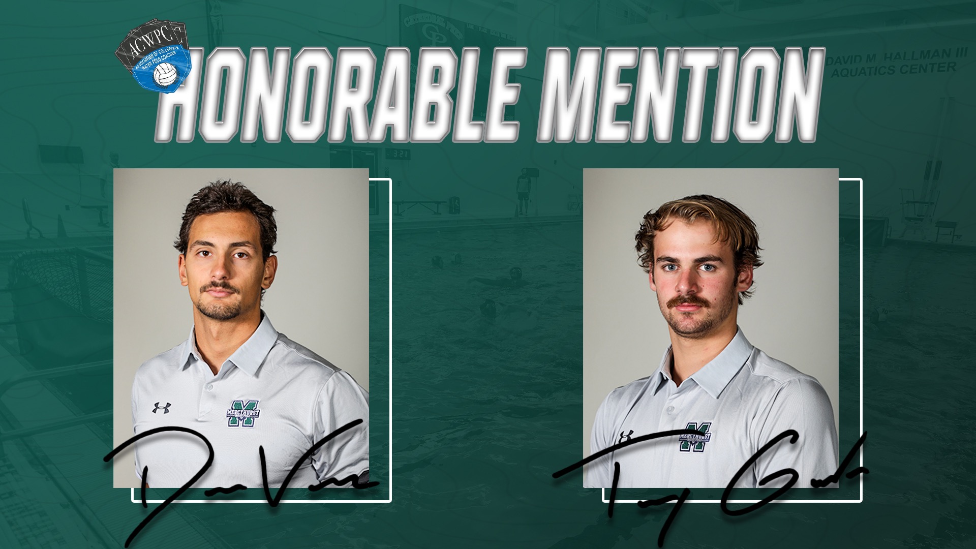 Men’s Water Polo Collects Pair of All-American Honors - Mercyhurst ...