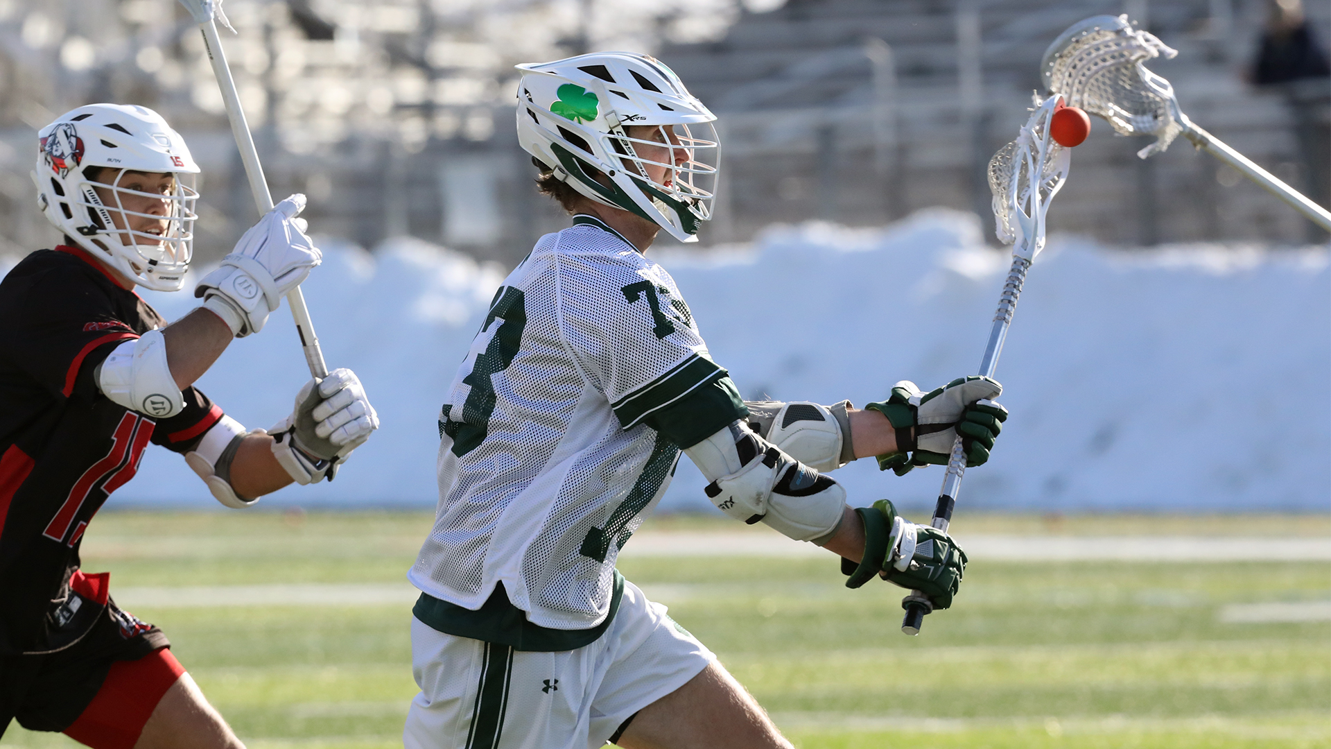 Hamm, Landymore Combine for 13 Goals as Men's Lacrosse Rolls at Walsh ...