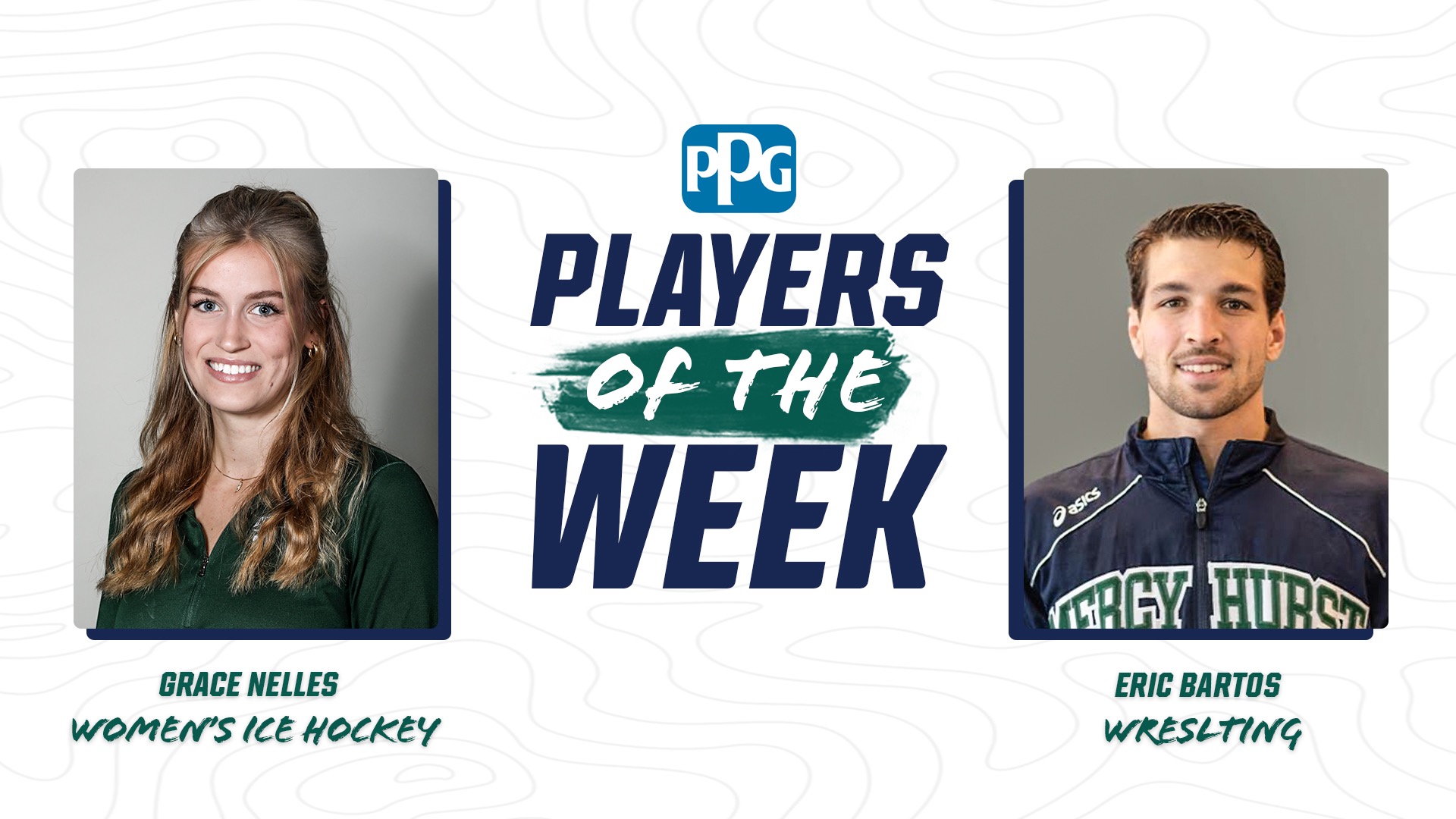 Nelles and Bartos Named PPG Athletes of the Week - Mercyhurst ...