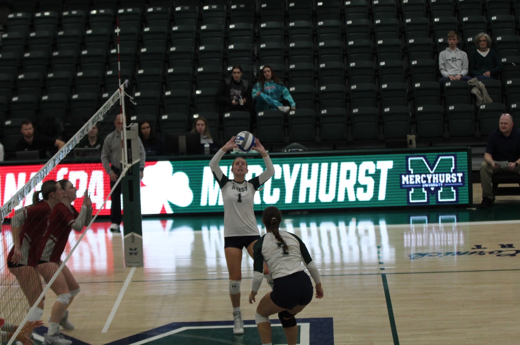 Volleyball Falls to Cal (Pa.), Splits Season Series - Mercyhurst ...