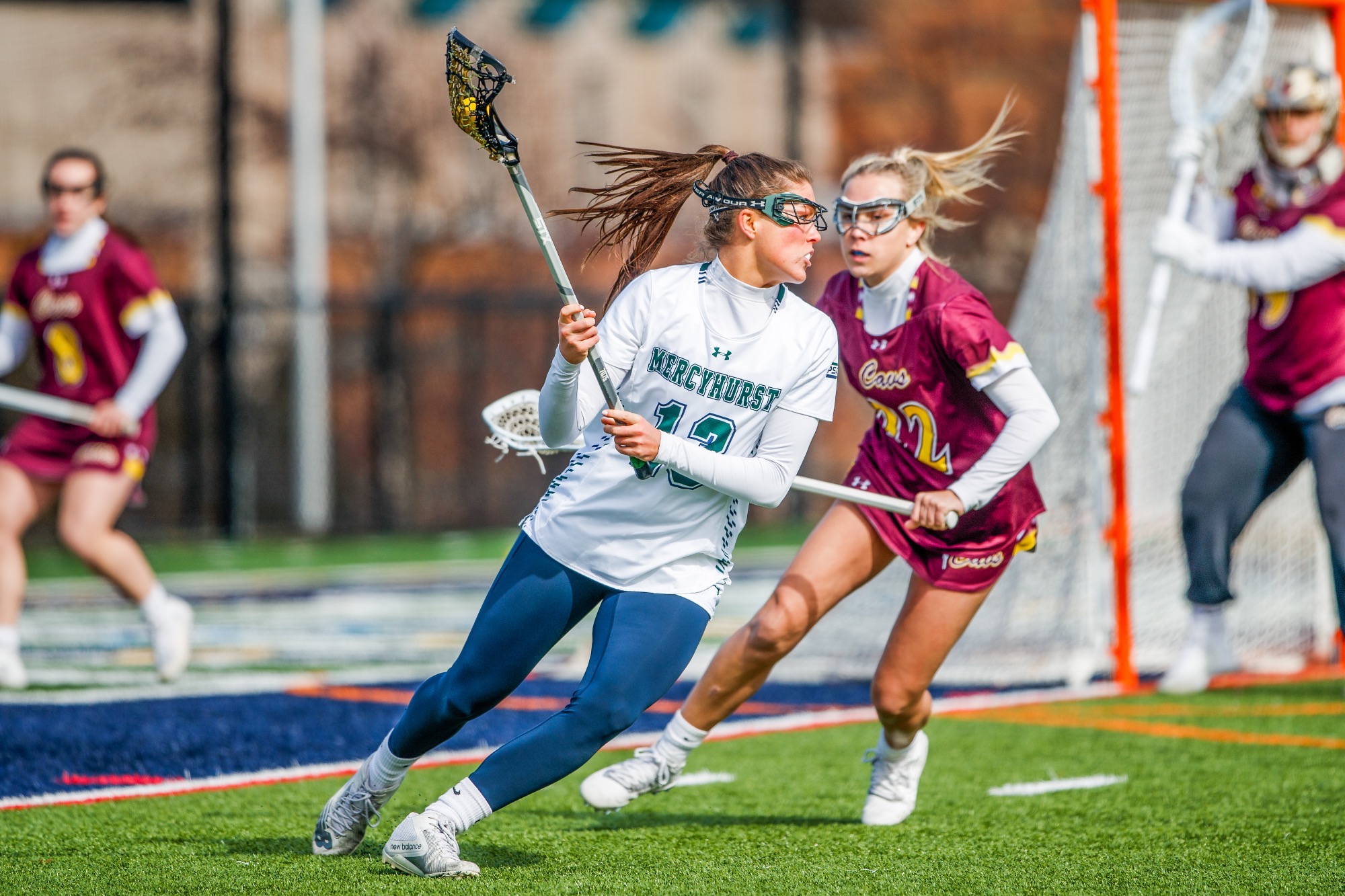 Pair of Hat Tricks Lead Lakers to Win - Mercyhurst University Athletics