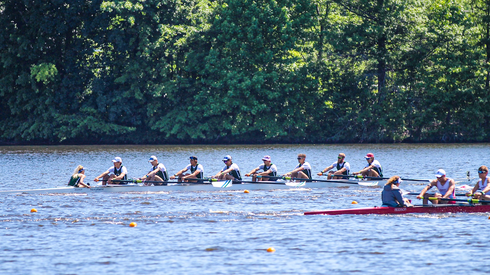 Rowing Competes on Day One of Knecht Cup - Mercyhurst University Athletics