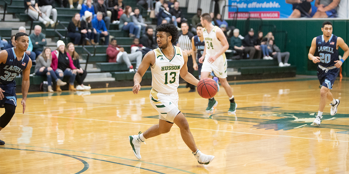 DJ Bussey Reaches Career Milestone as Husson Rolls over Thomas - Husson ...