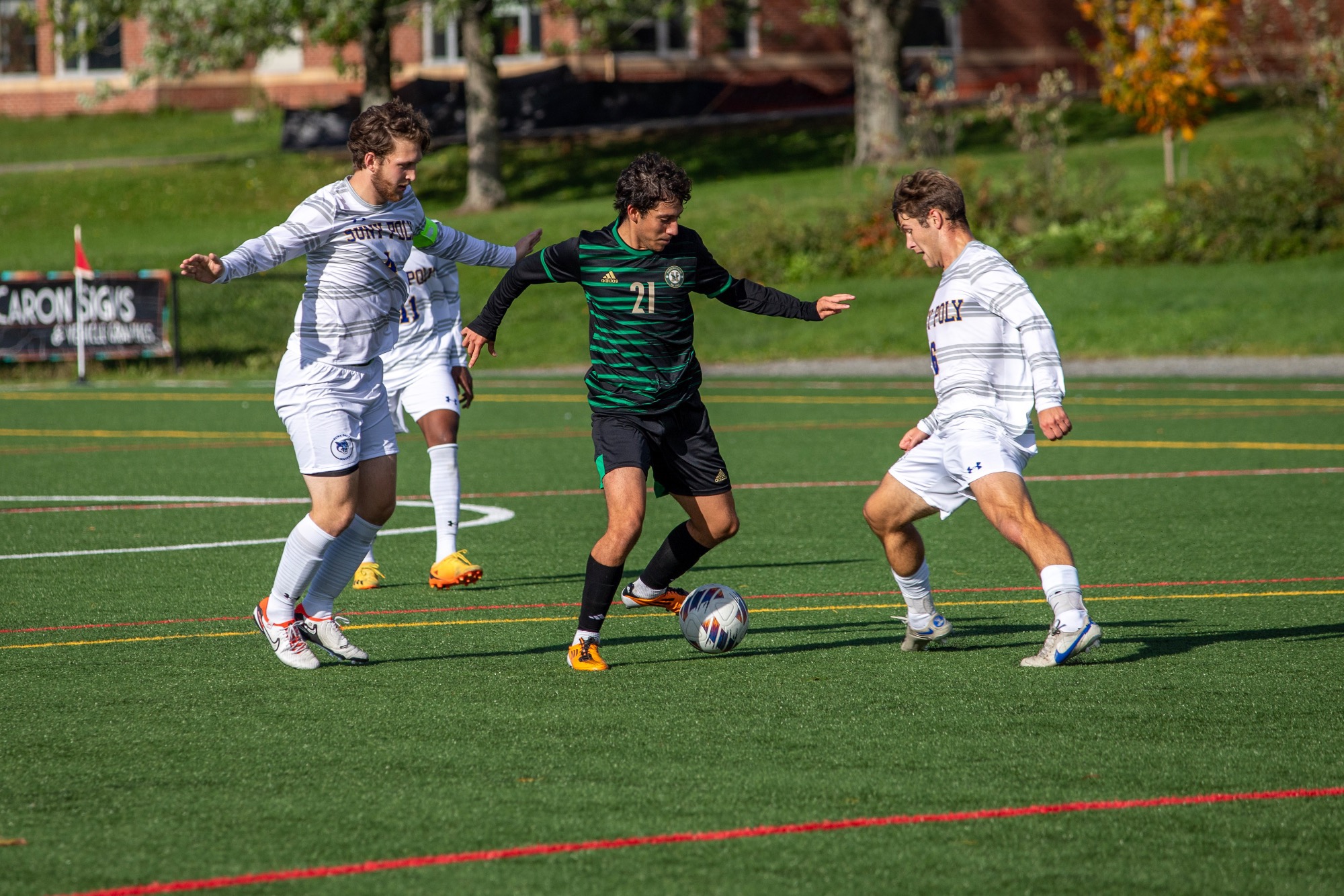 Strong second half propels men’s soccer in victory over Lesley - Husson ...
