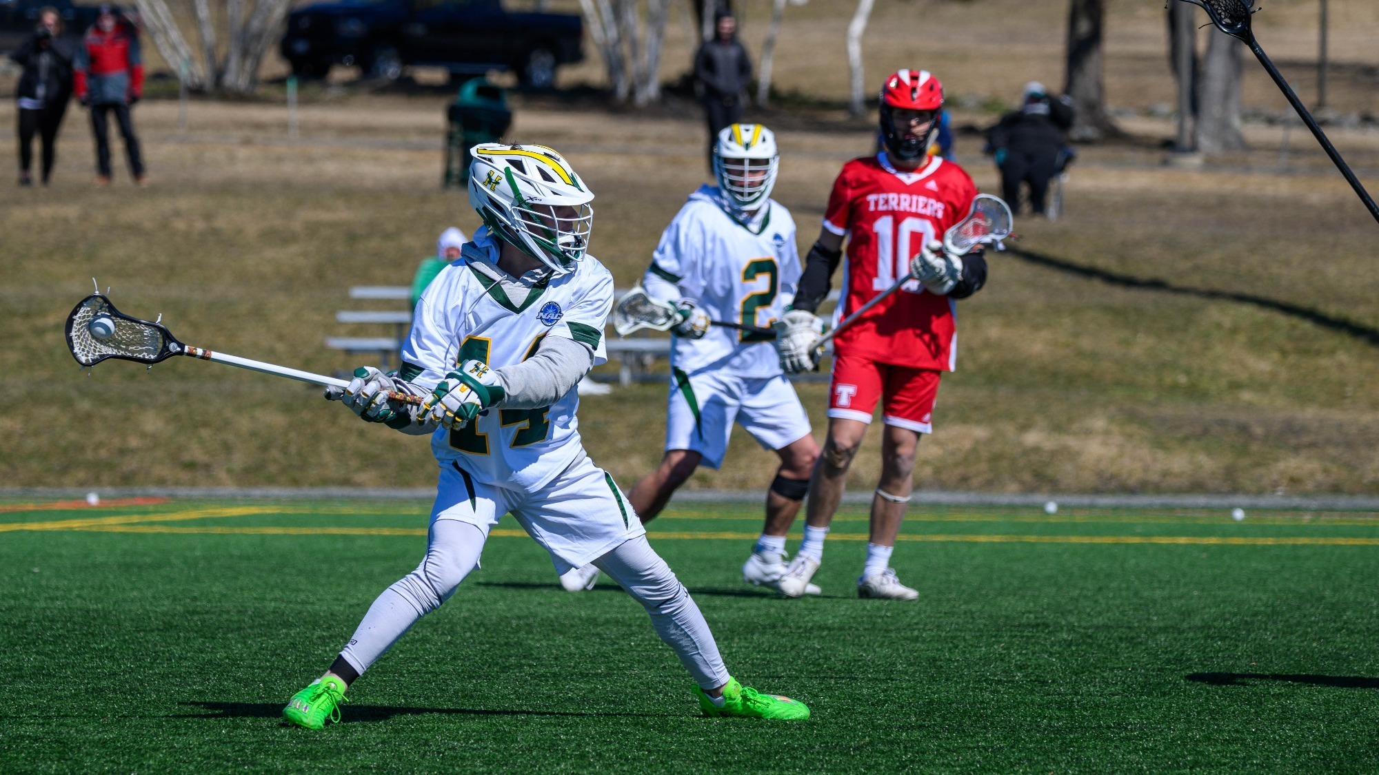 Boynton and McAllister leads men's lacrosse to comeback victory over ...