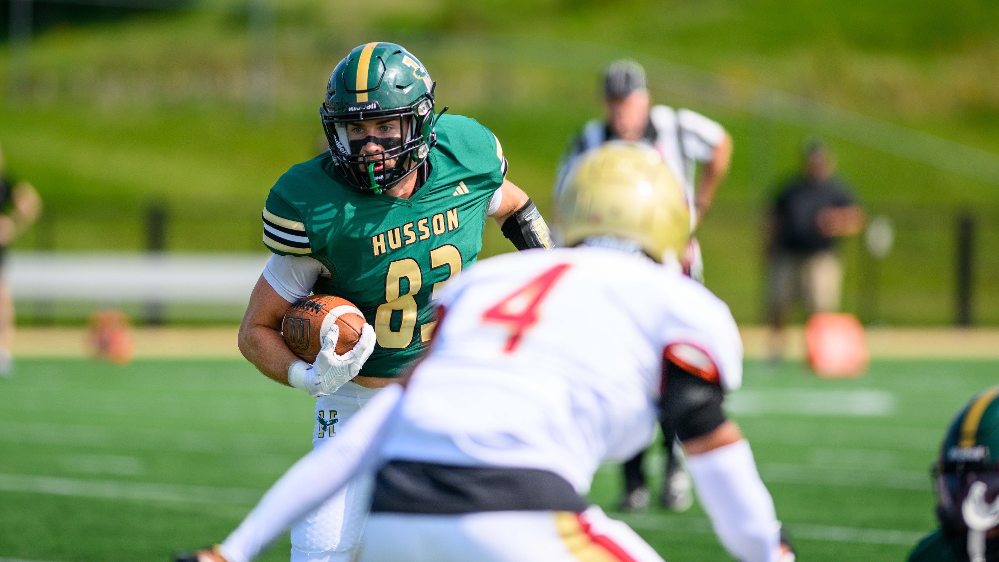 Complete team effort propels football to season-opening win over ...