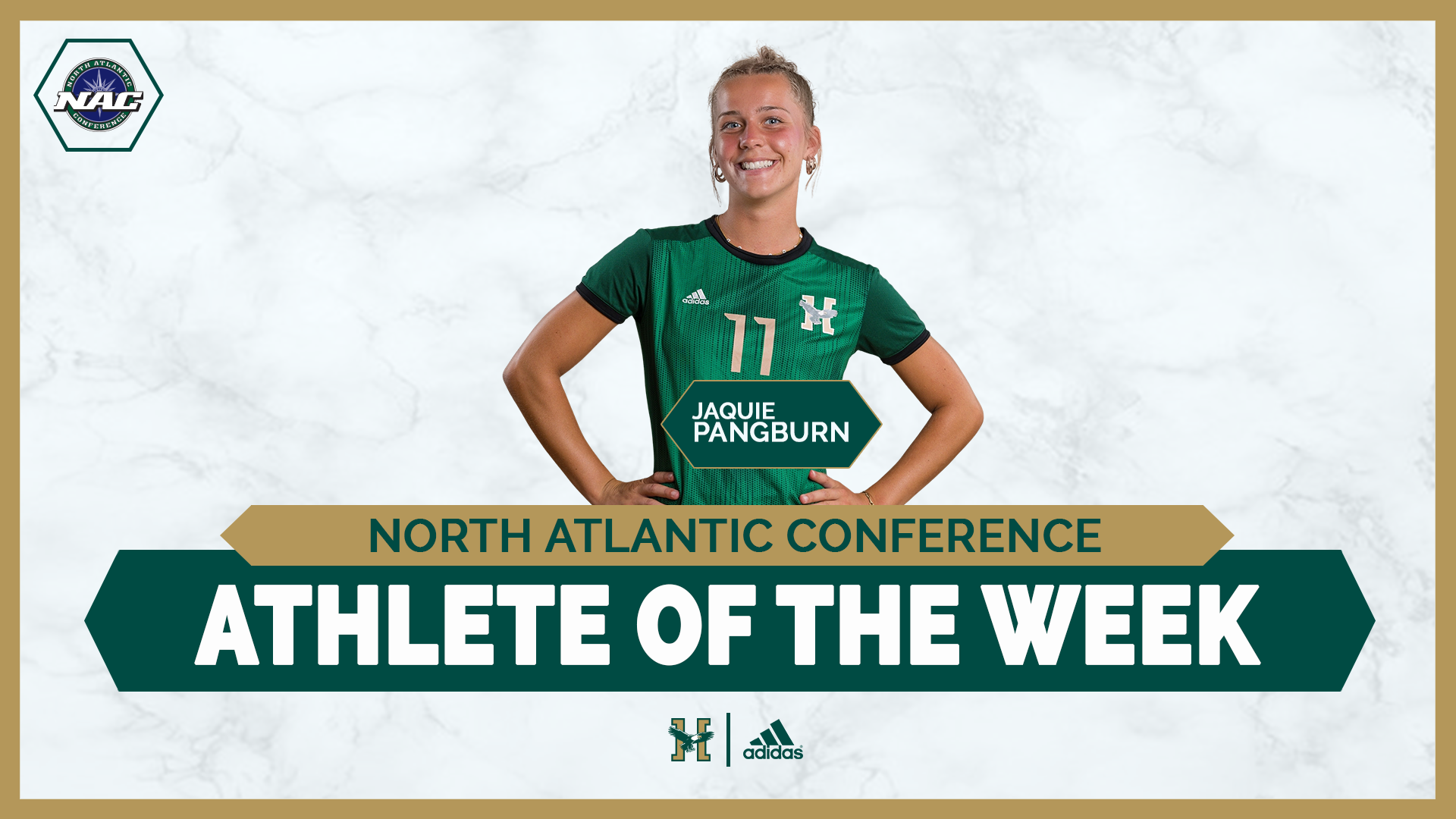 Pangburn takes home second-straight NAC rookie of the week - Husson ...
