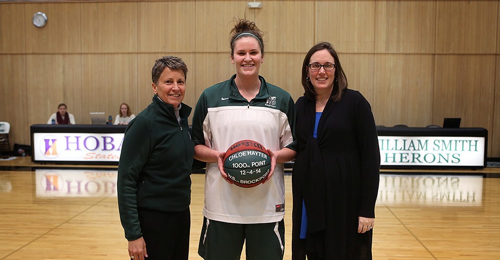 Chloe Hayter - 2014-15 - William Smith Basketball - Hobart and William ...