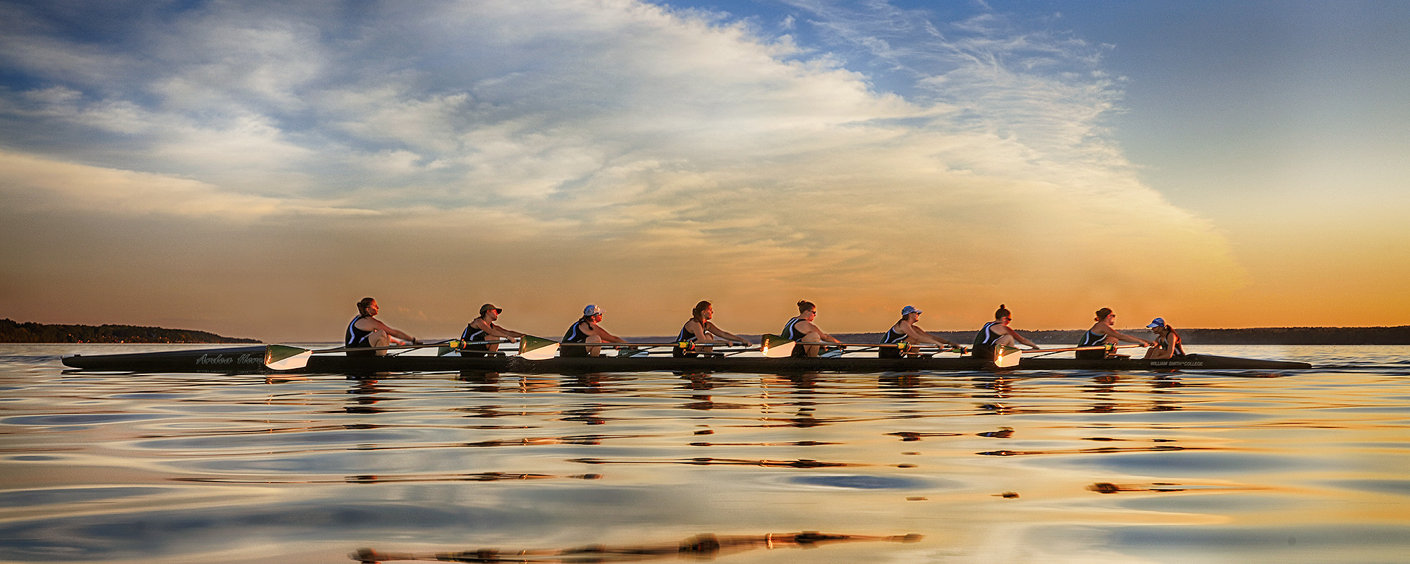 Heron rowing completes fall season with Head of the Fish - Hobart and ...