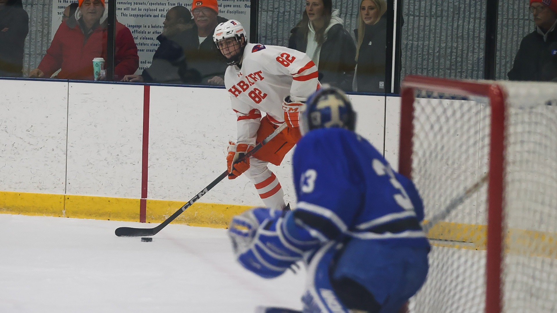 Tanner Hartman - 2023-24 - Hobart Ice Hockey - Hobart and William Smith ...