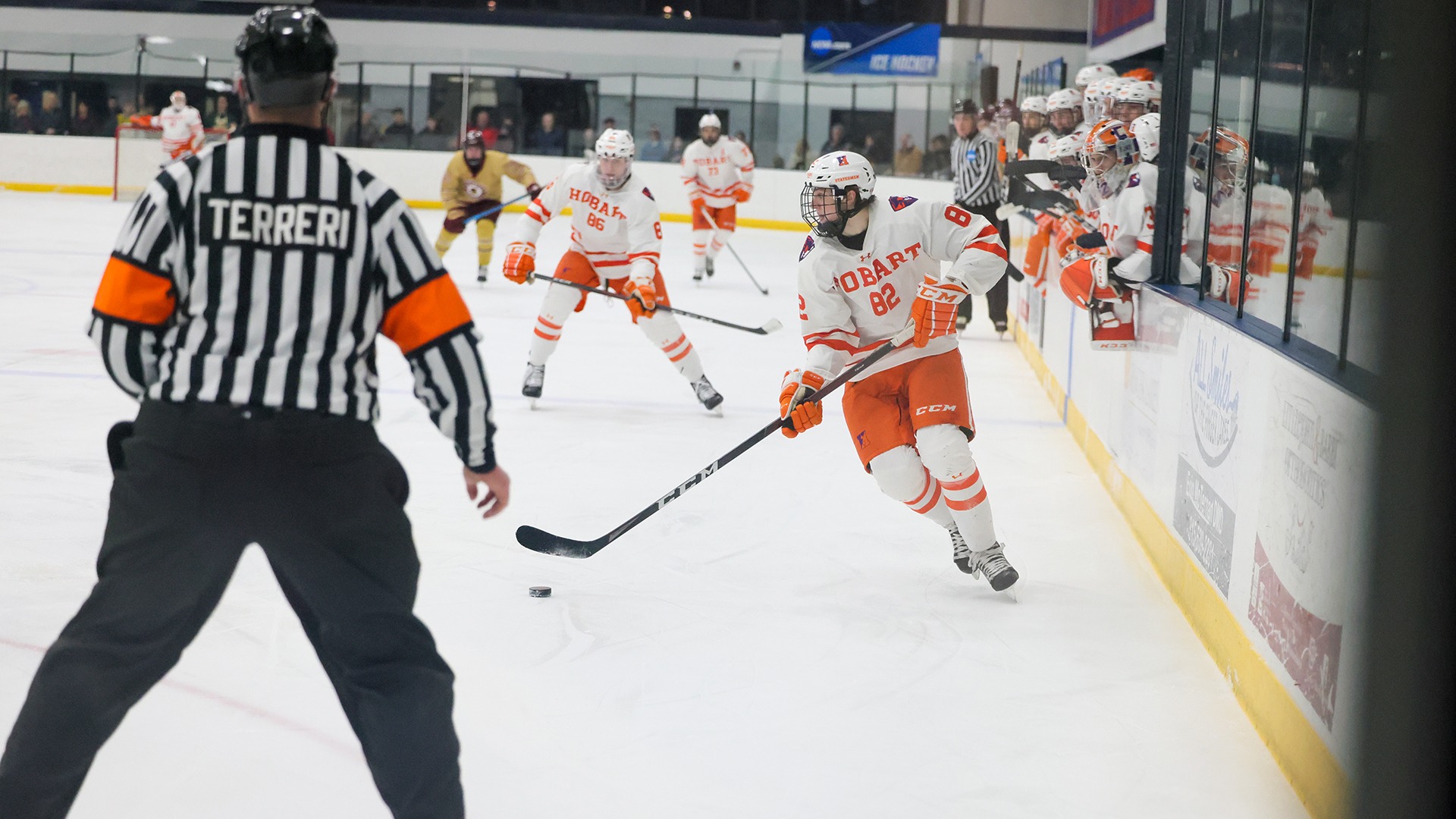 Tanner Hartman - 2023-24 - Hobart Ice Hockey - Hobart and William Smith ...