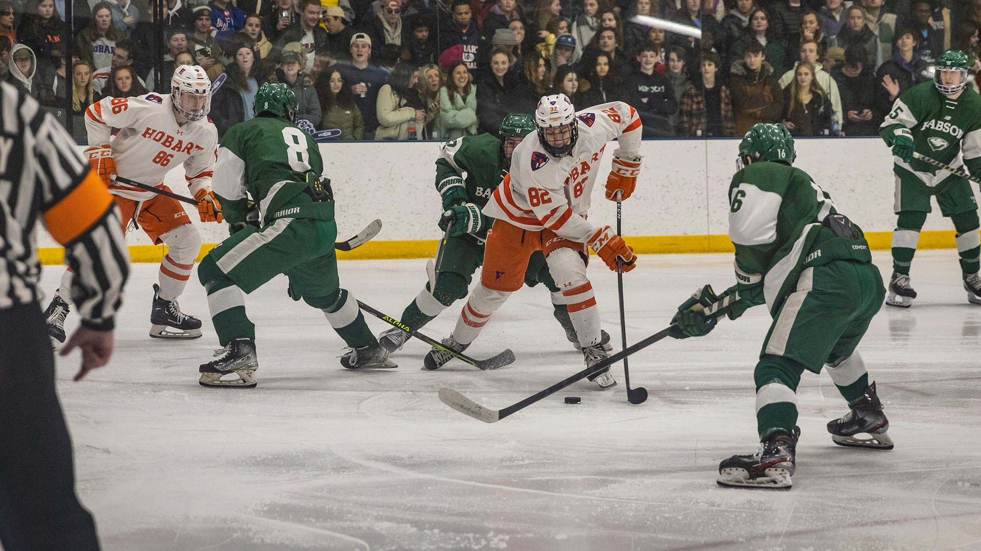 Tanner Hartman - 2023-24 - Hobart Ice Hockey - Hobart and William Smith ...