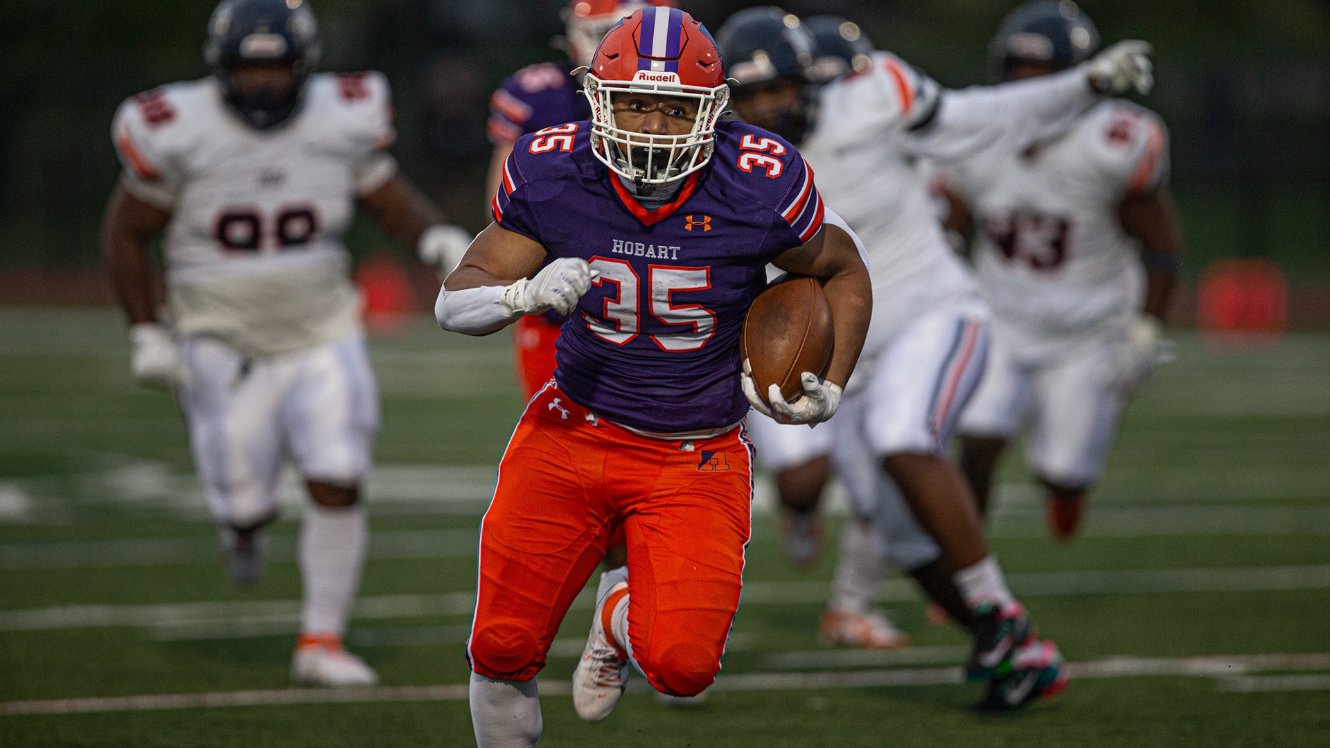 Football scores 40 straight to race past Keystone 43-10 - Hobart and William Smith Colleges ...