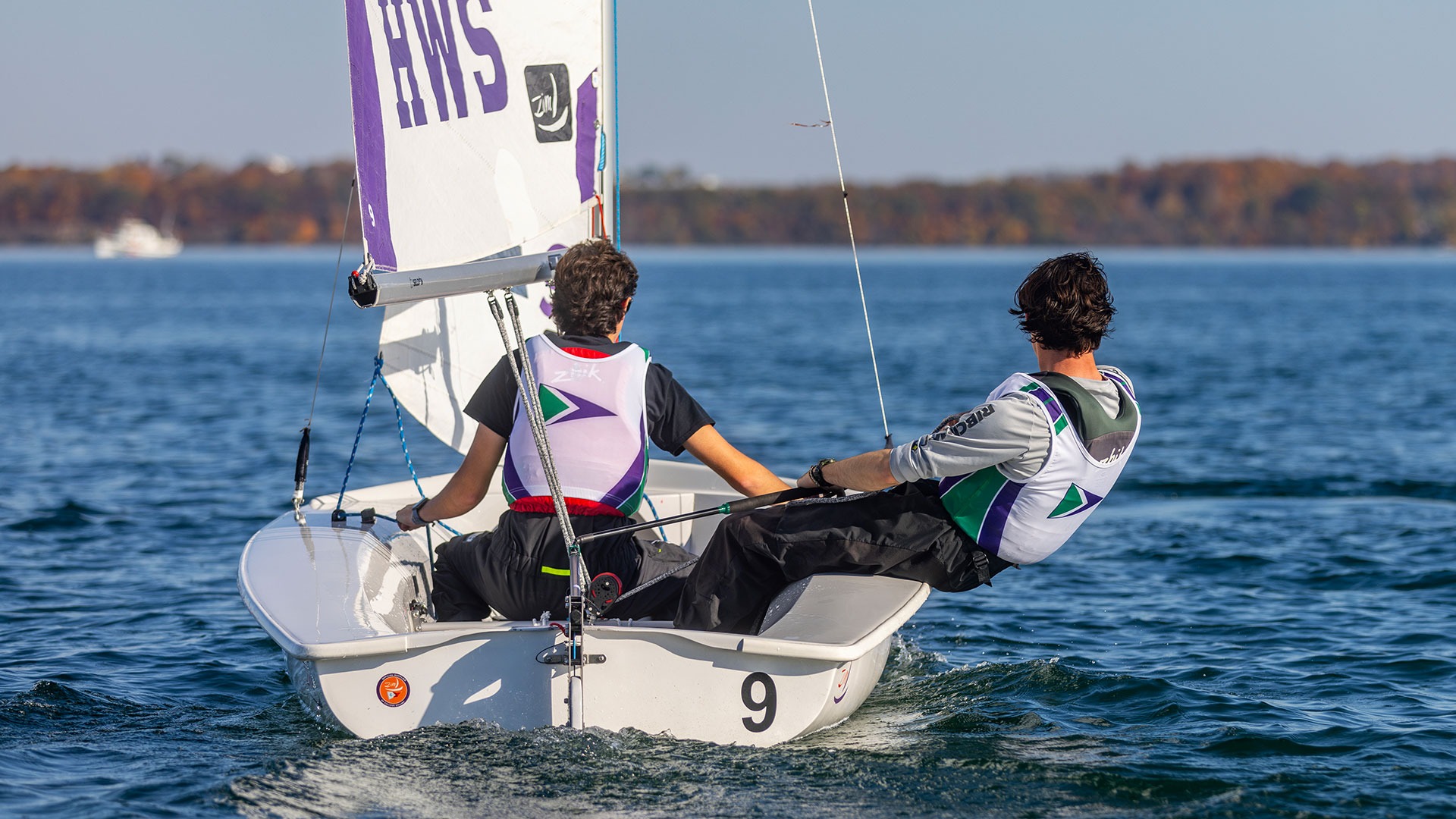 Sailing opens 2025-26 season with 3 regattas - Hobart and William Smith ...