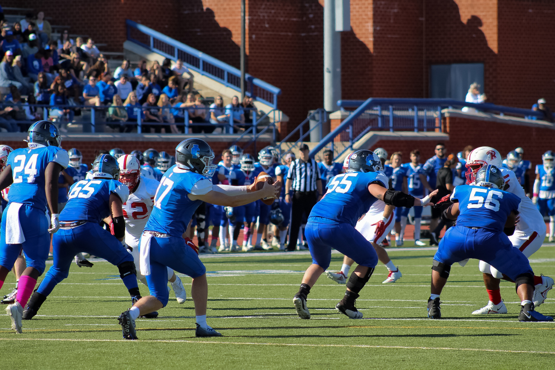 Blueboys Football Earns Big Win Over Lawrence Vikings - Illinois ...