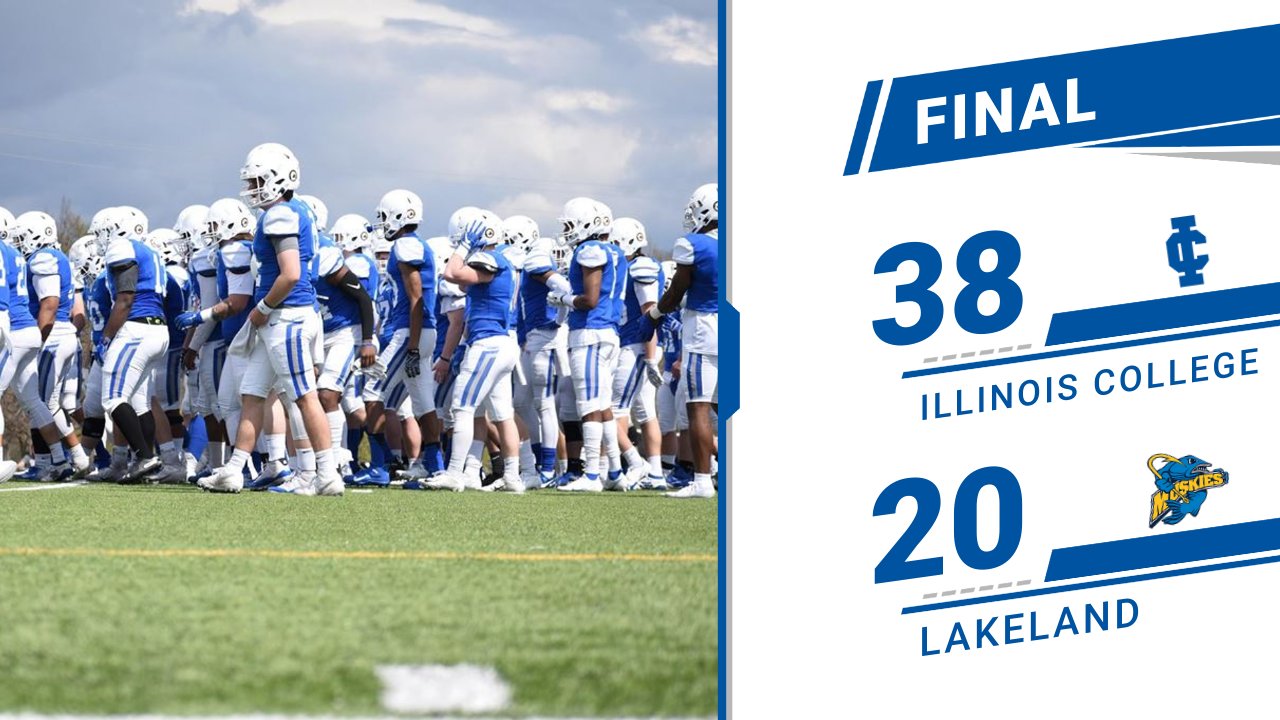 IC Football Earns Win Over Lakeland in Season Opener - Illinois College ...