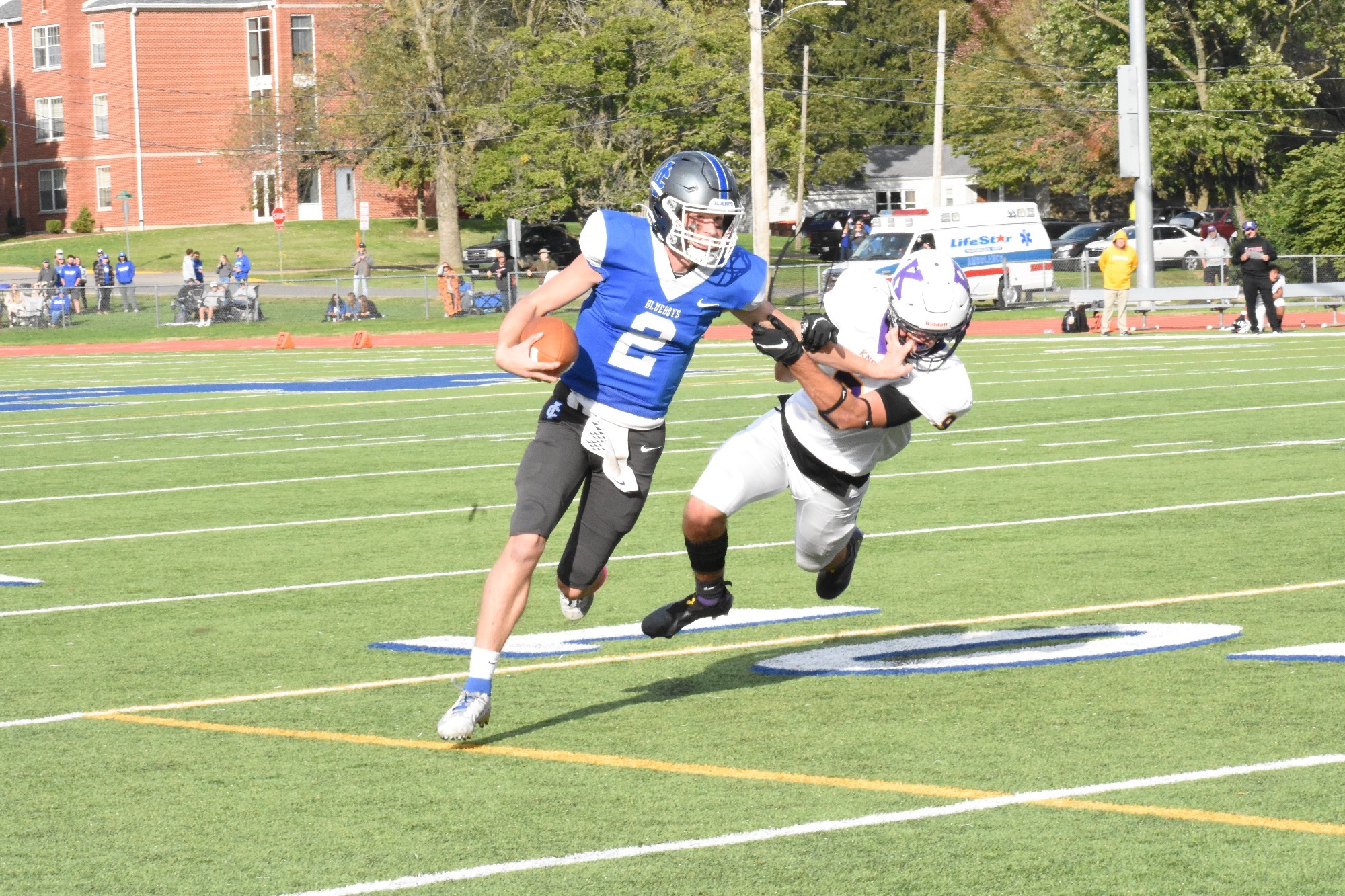 IC Football Shatter New Records In 93-0 Victory Over Grinnell On Senior ...