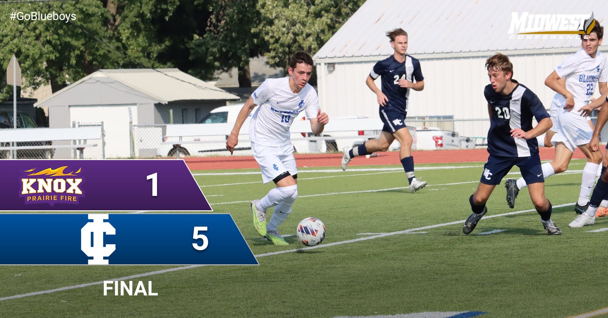 Blueboys Soccer Earn Huge Home Victory Over Knox 5-1. - Illinois College Athletics