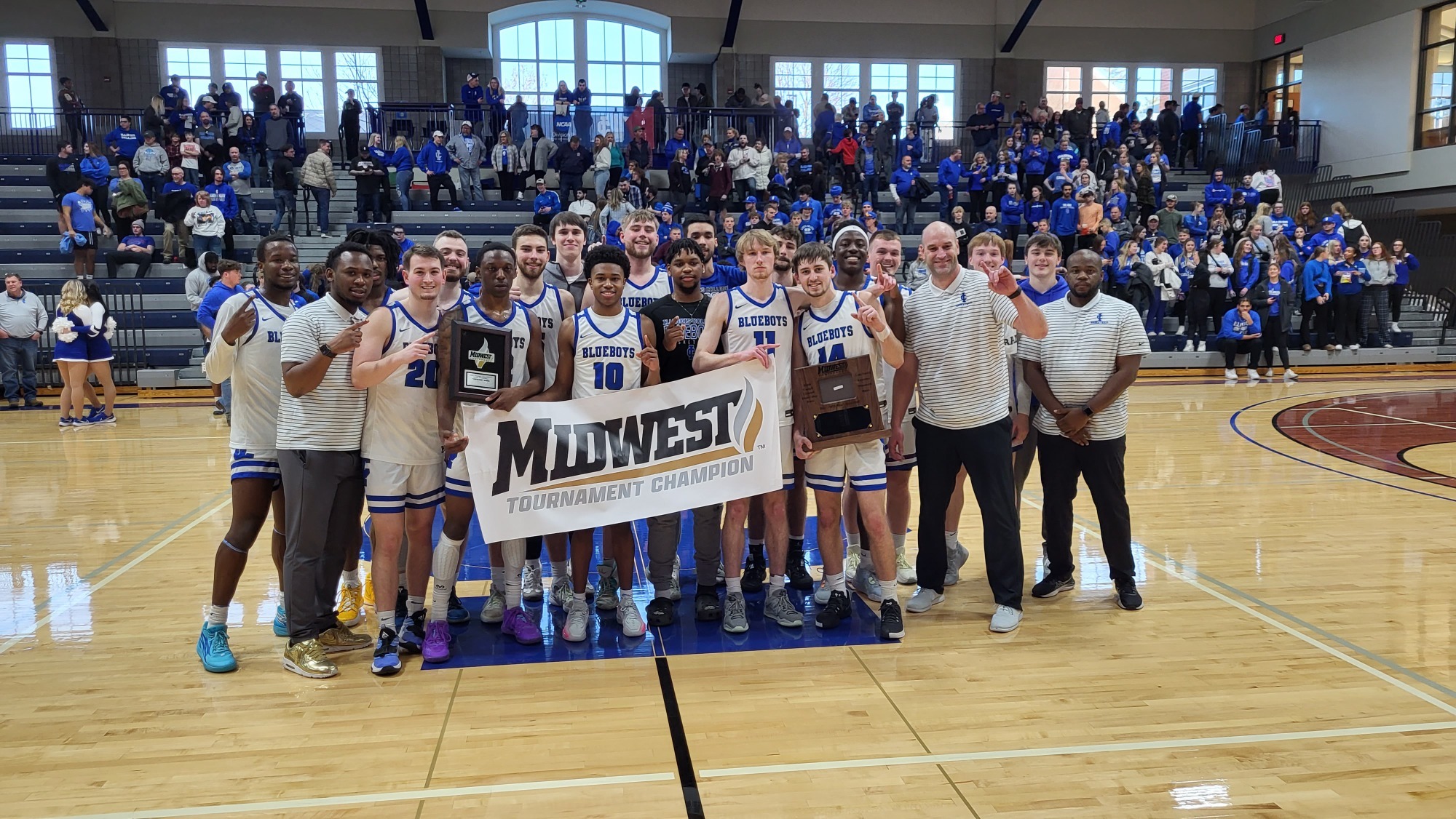 Blueboys Defeat Cornell to Win the MWC Tournament Championship ...