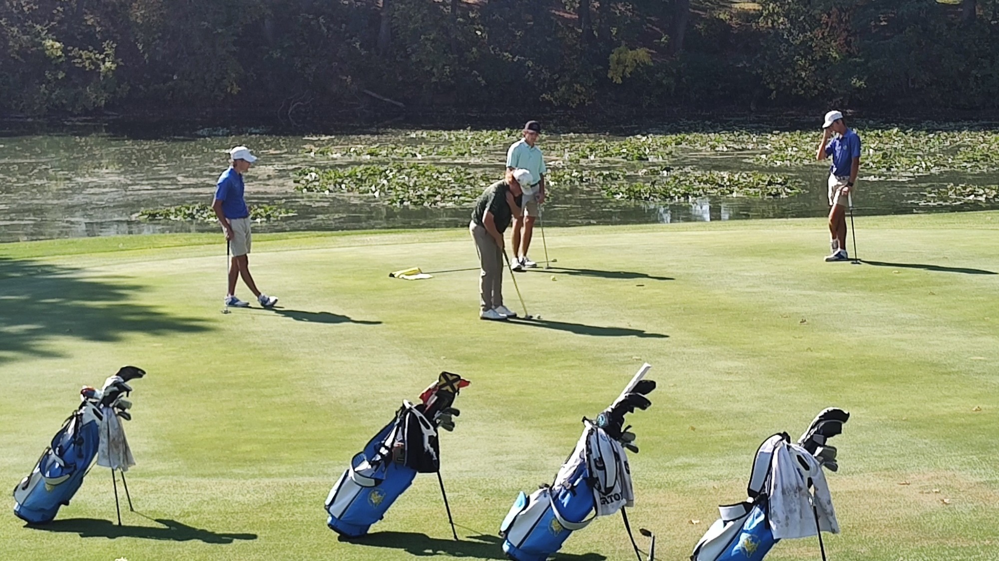 Ficken finishes 1st; MGOLF 2nd at Highland 36 - Illinois Central College