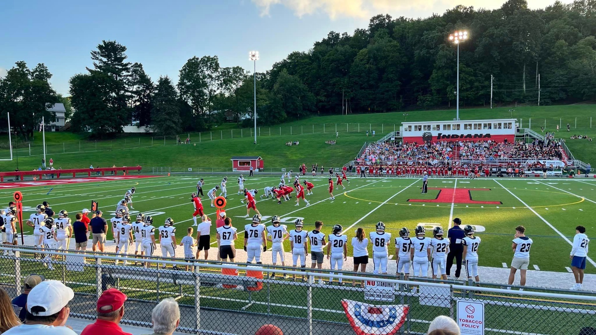 Indiana Football Shines in Season Opener - Indiana Area School District