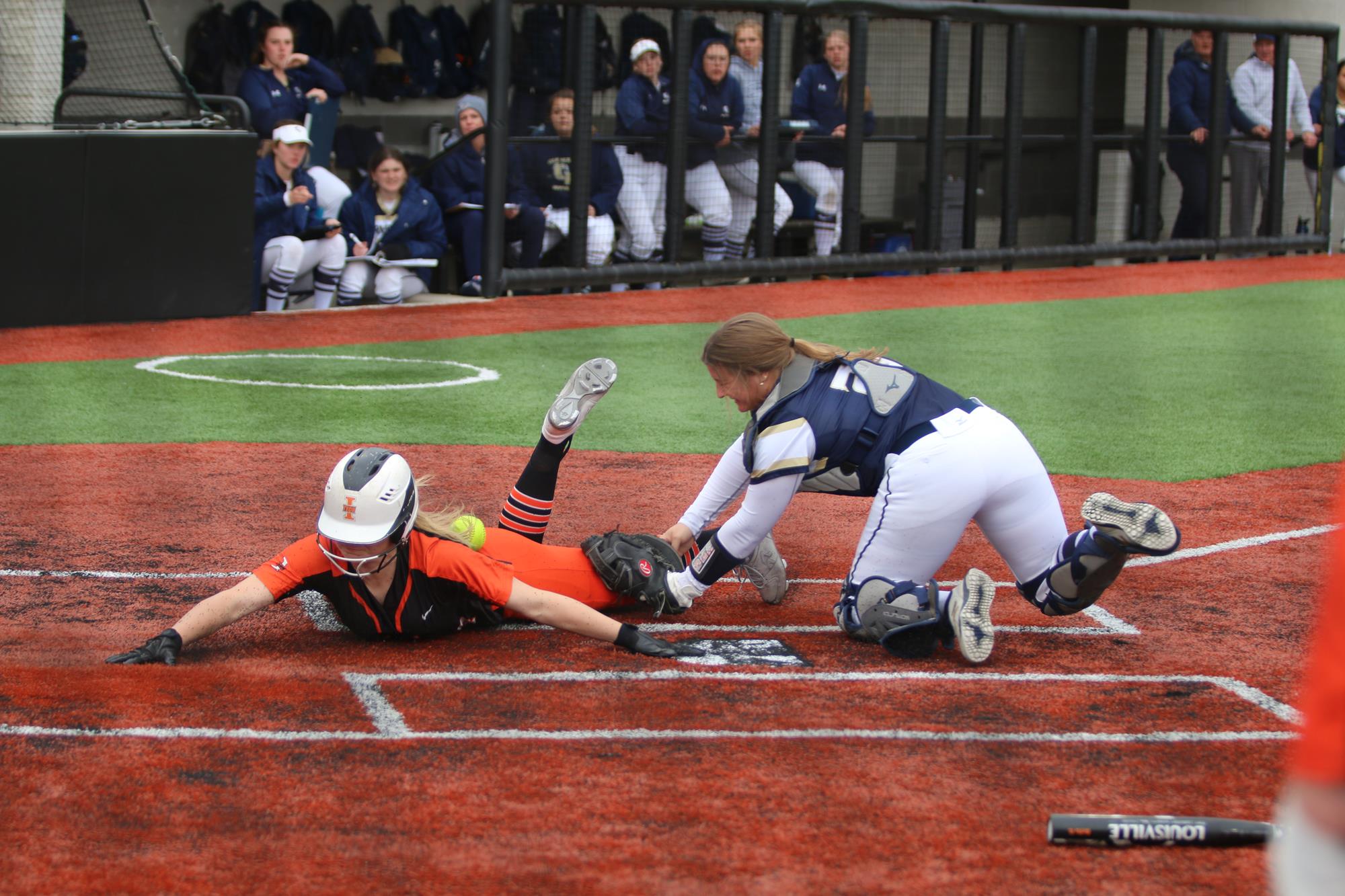 Warrior Softball Closes Out Regular Season with Split with Roosevelt ...