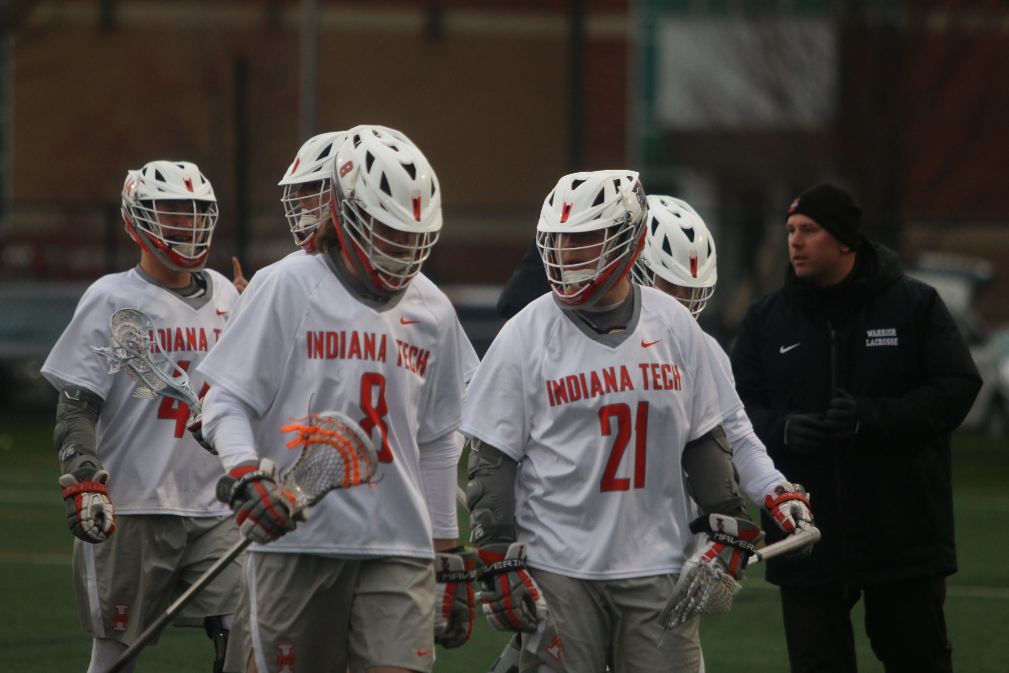 Men’s Lax Takes Down Gray Wolves on the Road - Indiana Tech Athletics