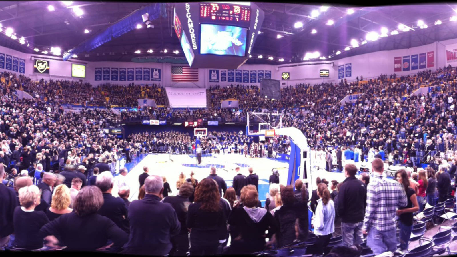 Hulman Center - Home Of Sycamore Basketball - Indiana State University ...