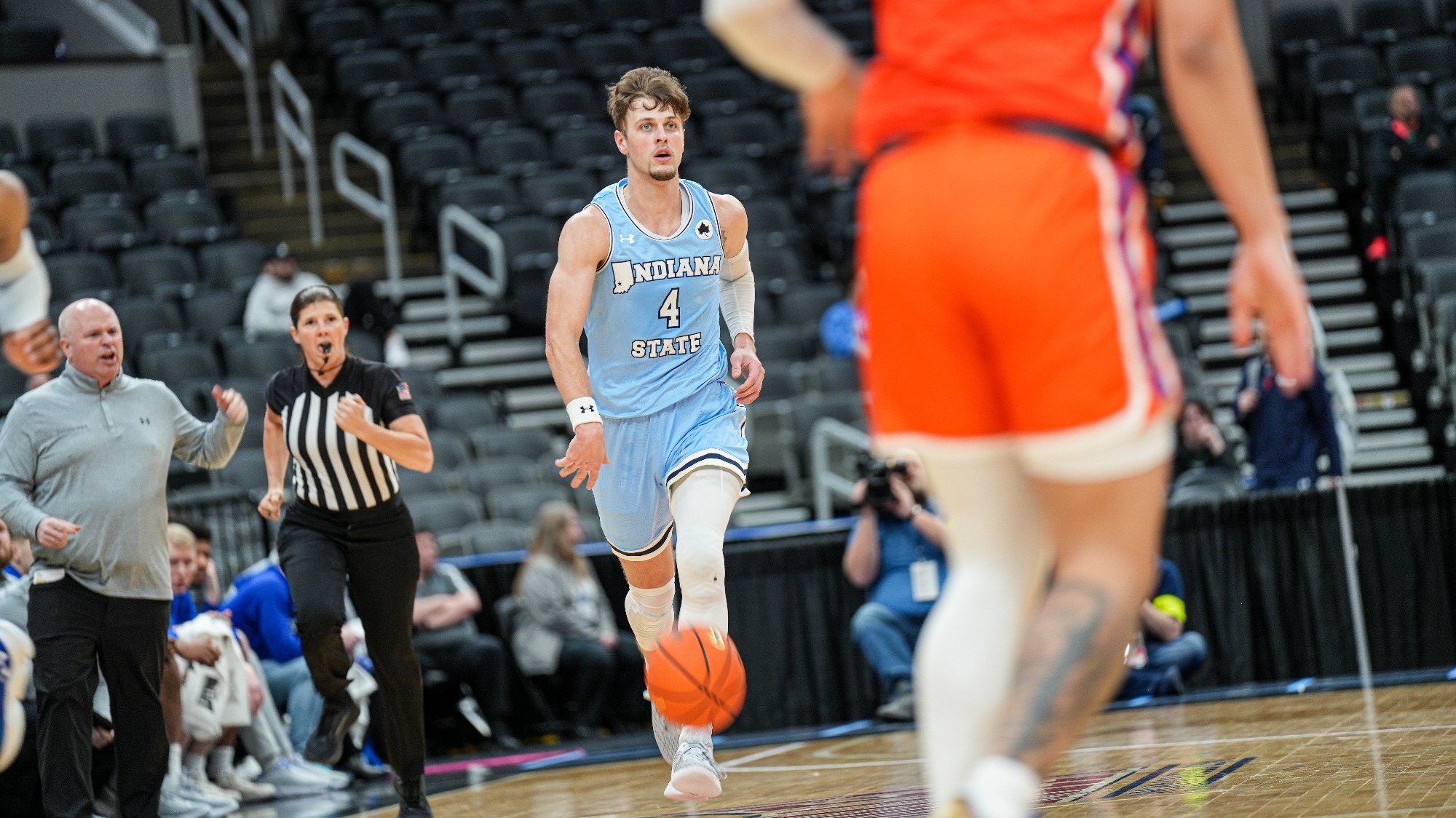 Sycamores set MVC Tournament record, roll past Evansville to advance to ...