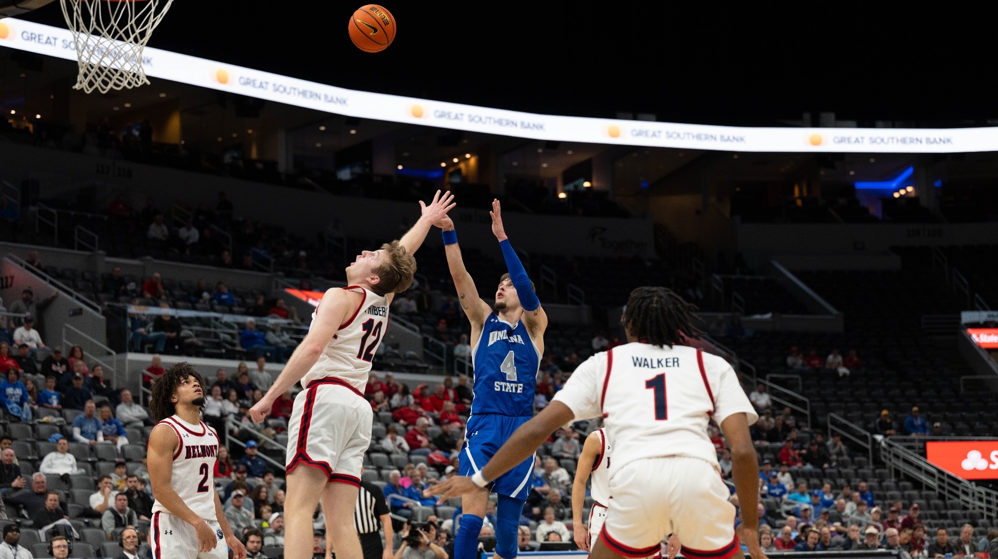 Neese’s record-breaking night leads No. 5 Indiana State past No. 4 ...