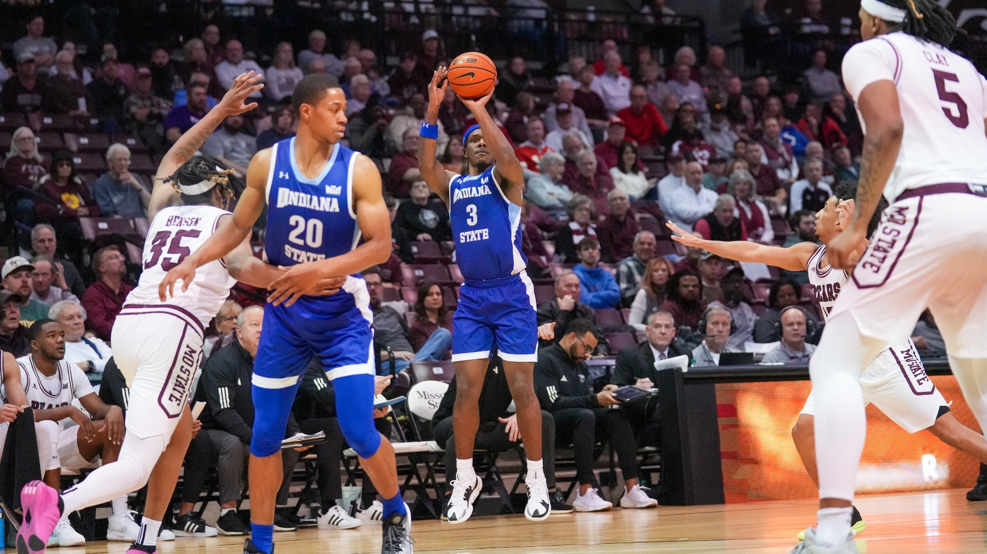 Sycamores edge out a victory against the Bears - Indiana State ...