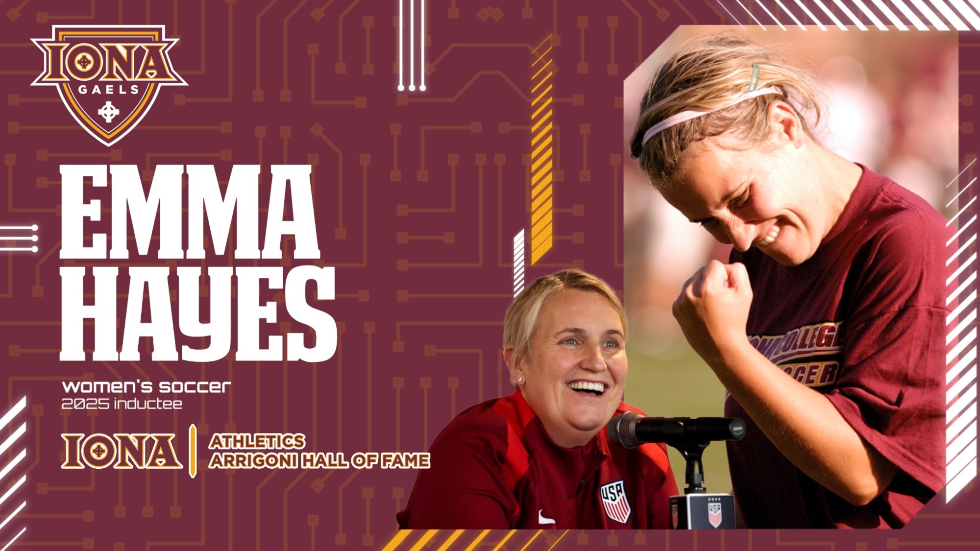 Former Iona and Current USWNT Head Coach Emma Hayes to Deliver Iona ...