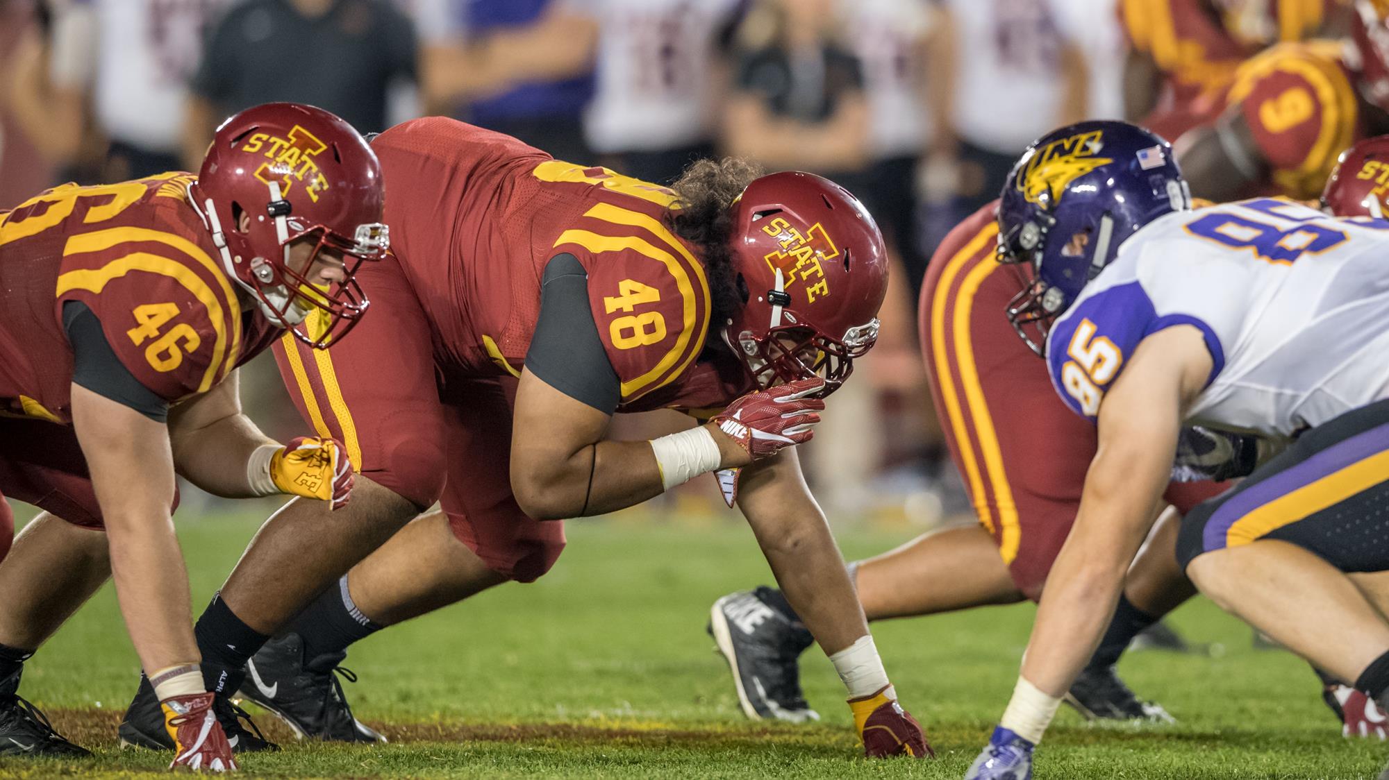 Kamilo Tongamoa - Football - Iowa State University Athletics