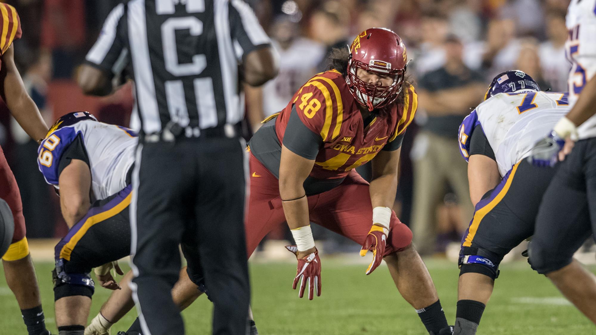 Kamilo Tongamoa - Football - Iowa State University Athletics