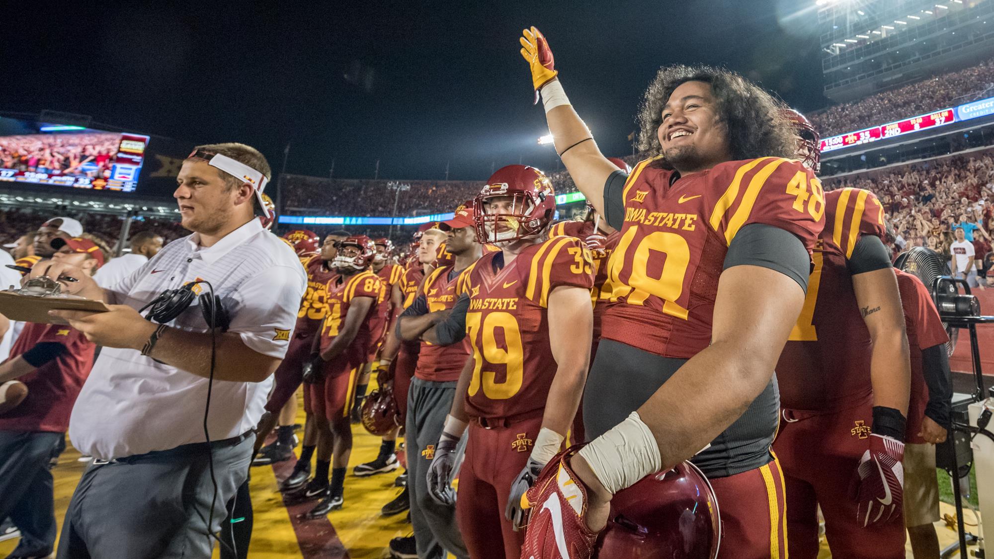 Kamilo Tongamoa - Football - Iowa State University Athletics