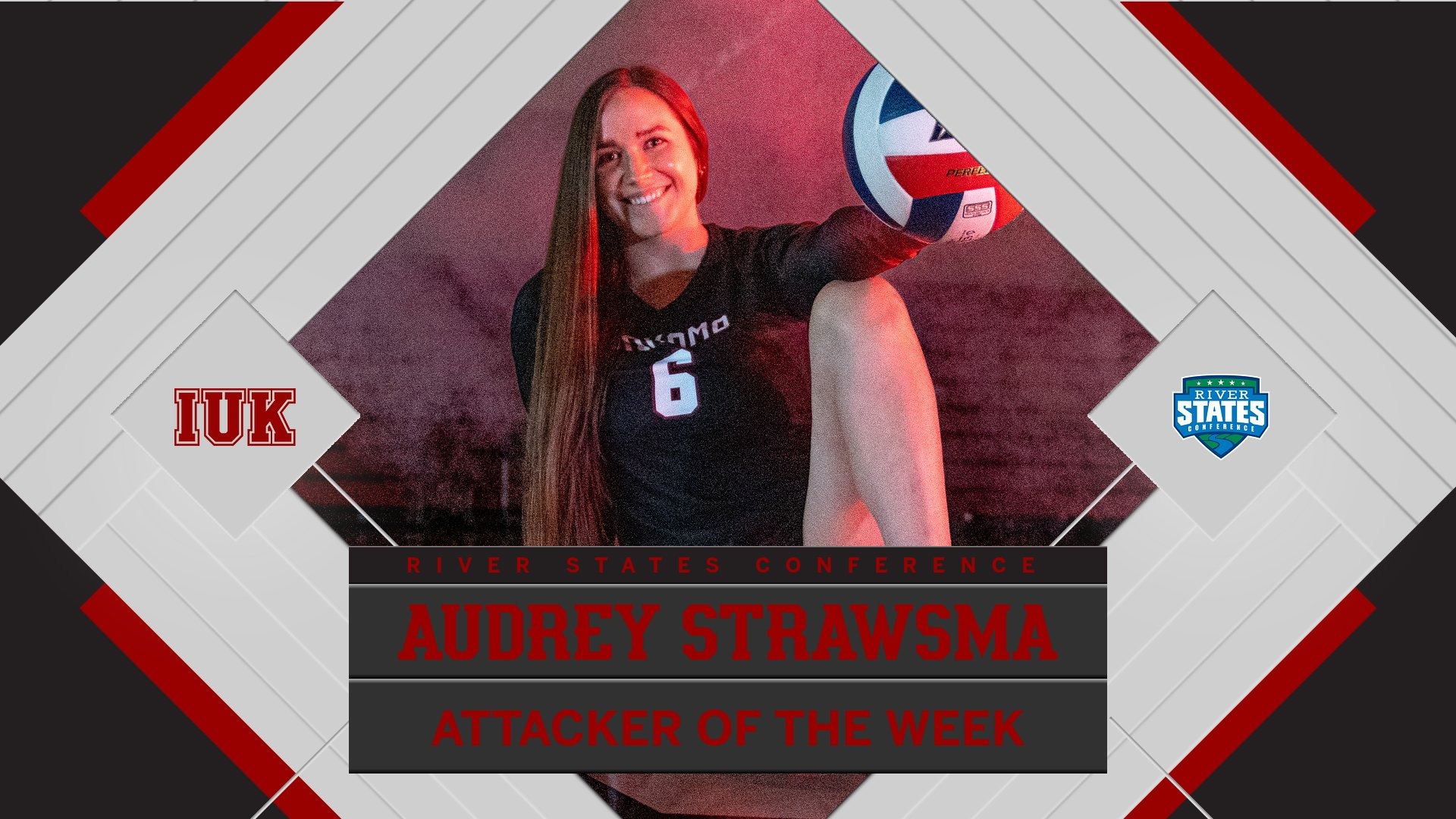 Audrey Strawsma Named River States Conference Attacker of the Week ...