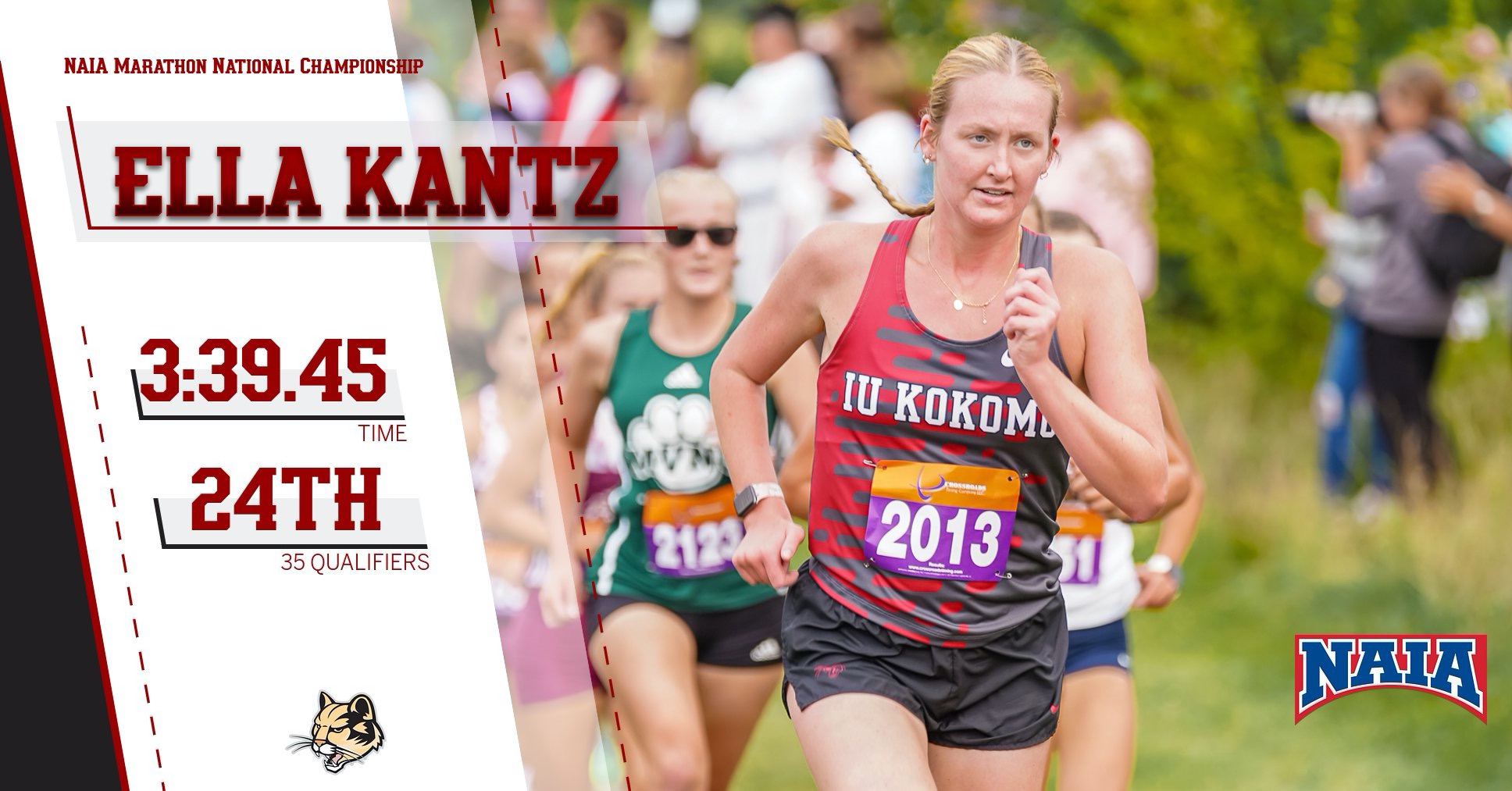 Ella Kantz Finishes 24th in Sunday's NAIA Marathon National ...